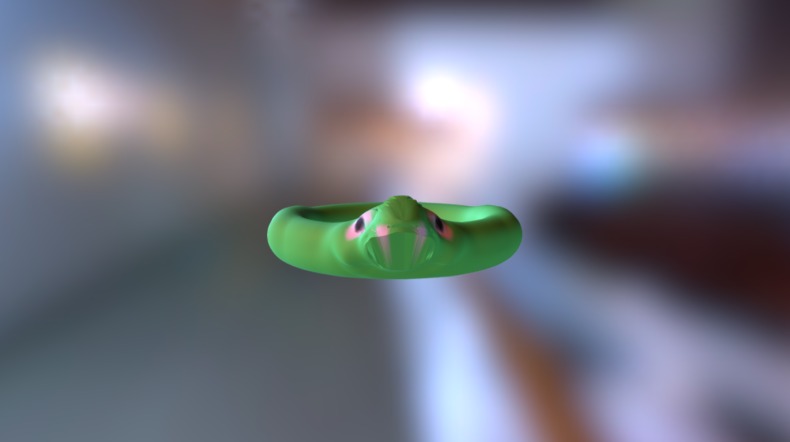 Snake RIng Toss Ring - 3D model by dmerrymanc [5478dd3] - Sketchfab