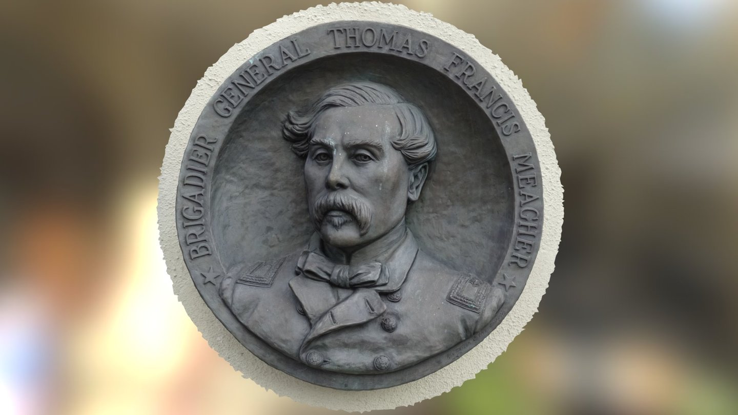 Thomas Francis Meagher - 3D model by Peter Grogan (@emagine) [54794c9 ...