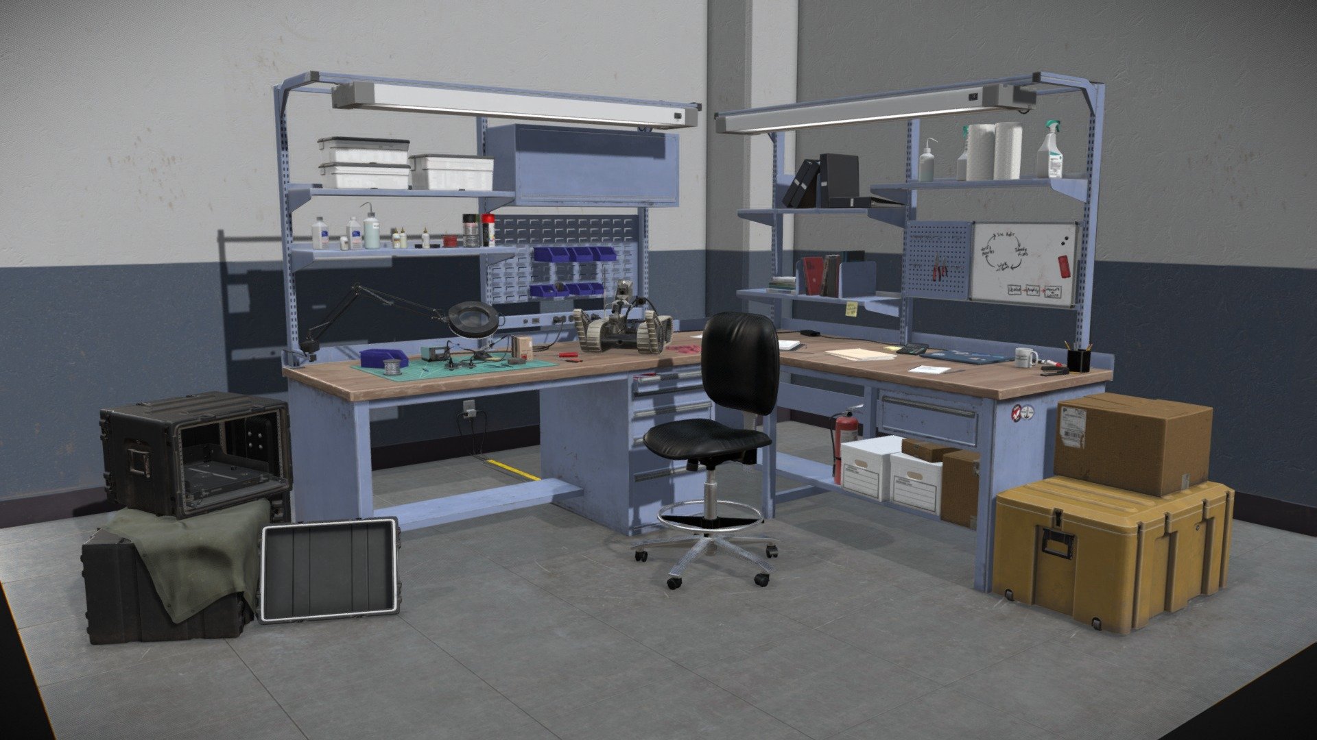 Workbench - 3D model by Raph_3D [547db07] - Sketchfab