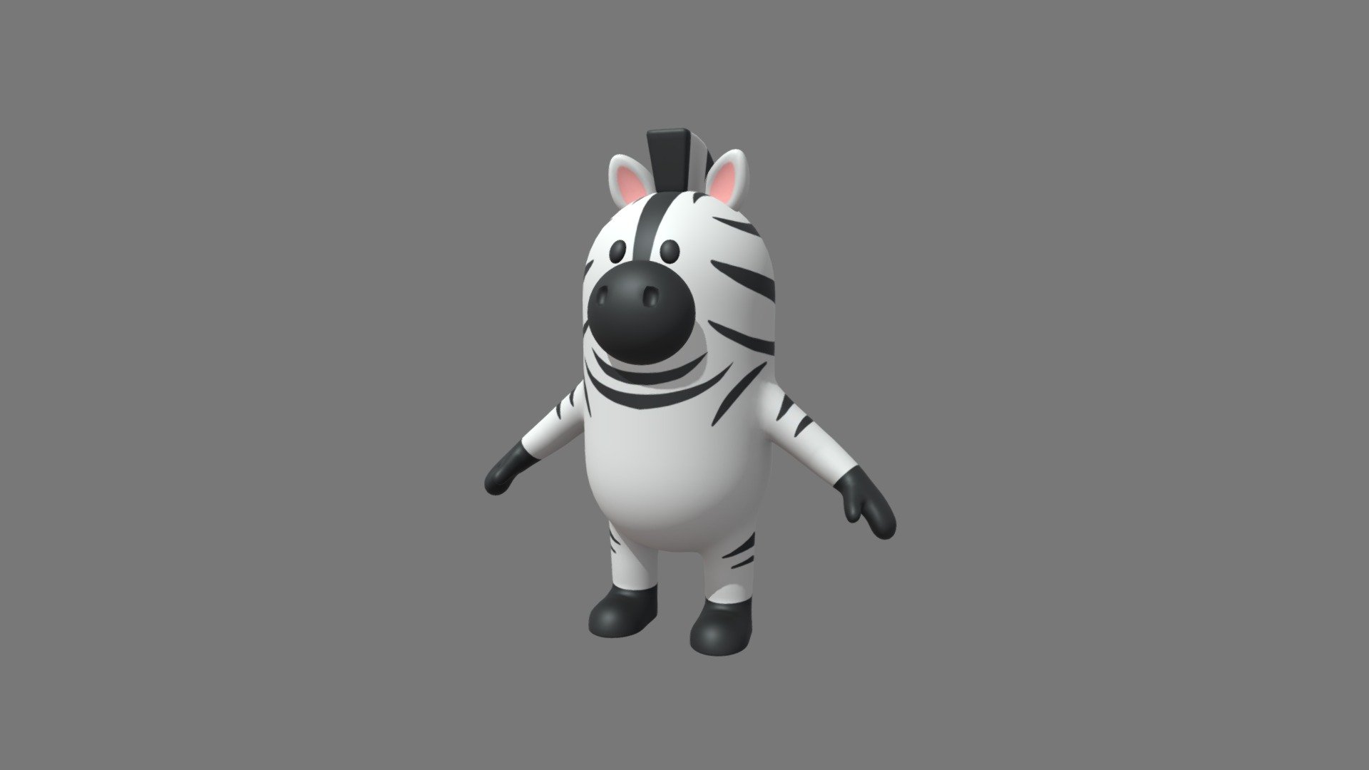 Zebra Character - Buy Royalty Free 3D model by bariacg [547dd7b ...