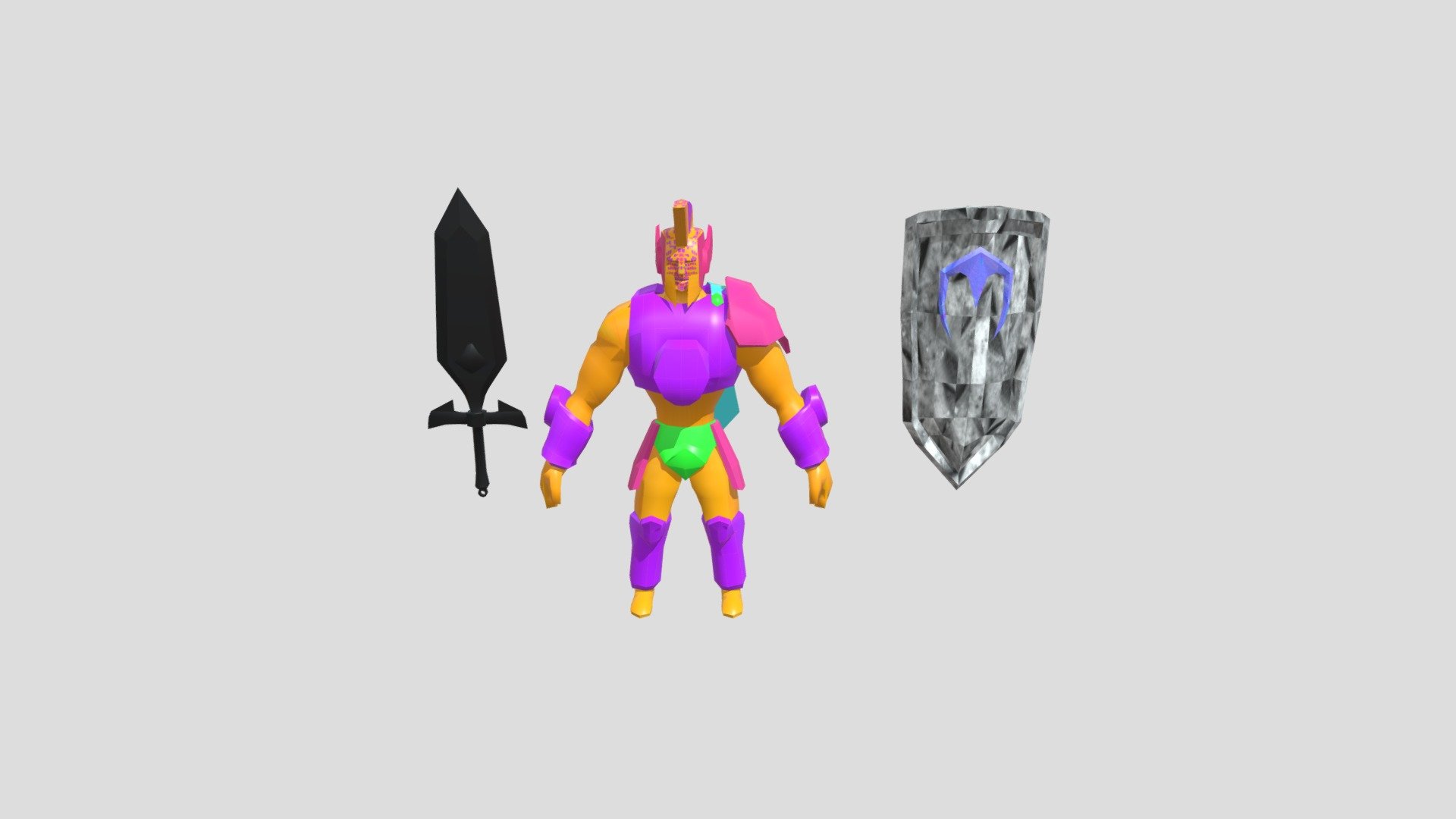 PersonajeLowPoly - Download Free 3D model by Tortitta [54808e1] - Sketchfab