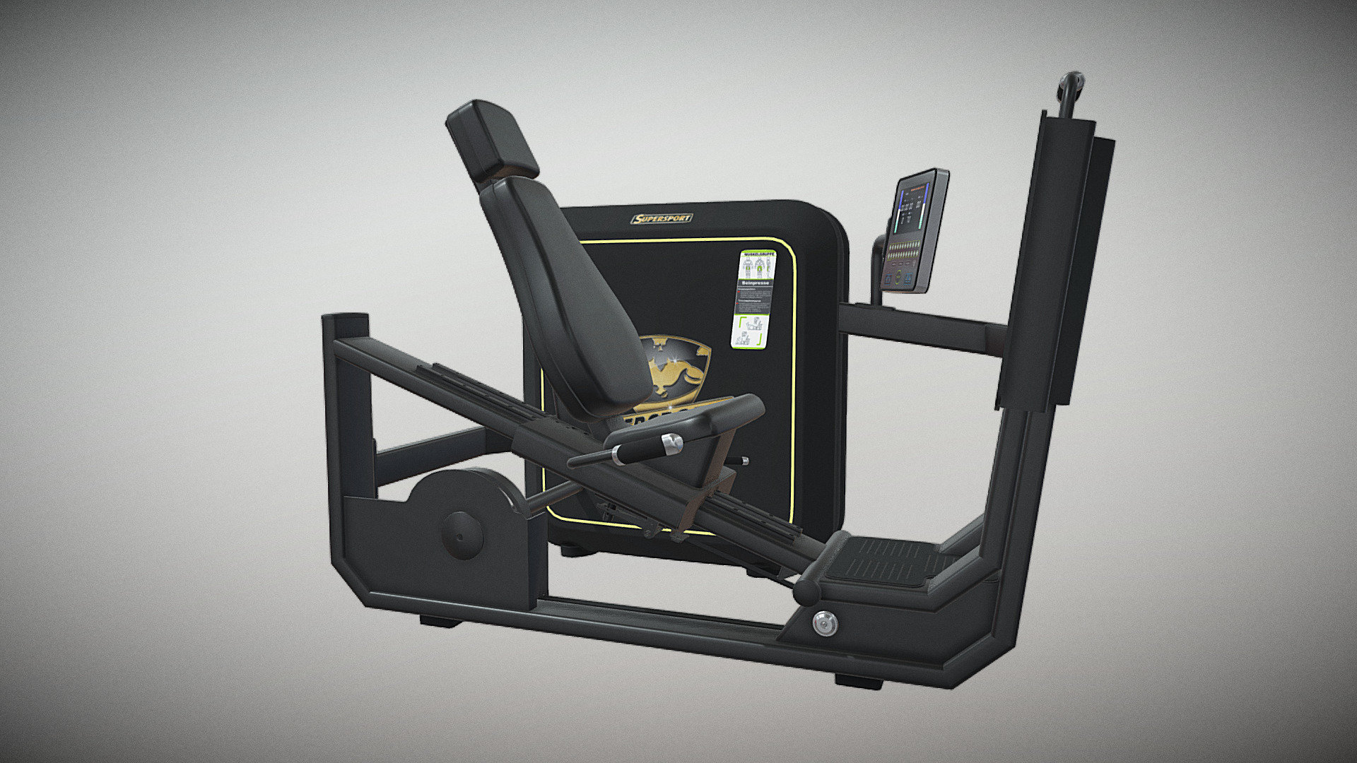 LEG PRESS - 3D model by supersport-fitness [5480ead] - Sketchfab