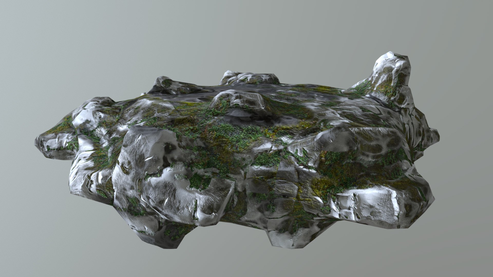 Rock_Platform_Centre (1.3k verts) - 3D model by Pixel Make (@PixelMake ...