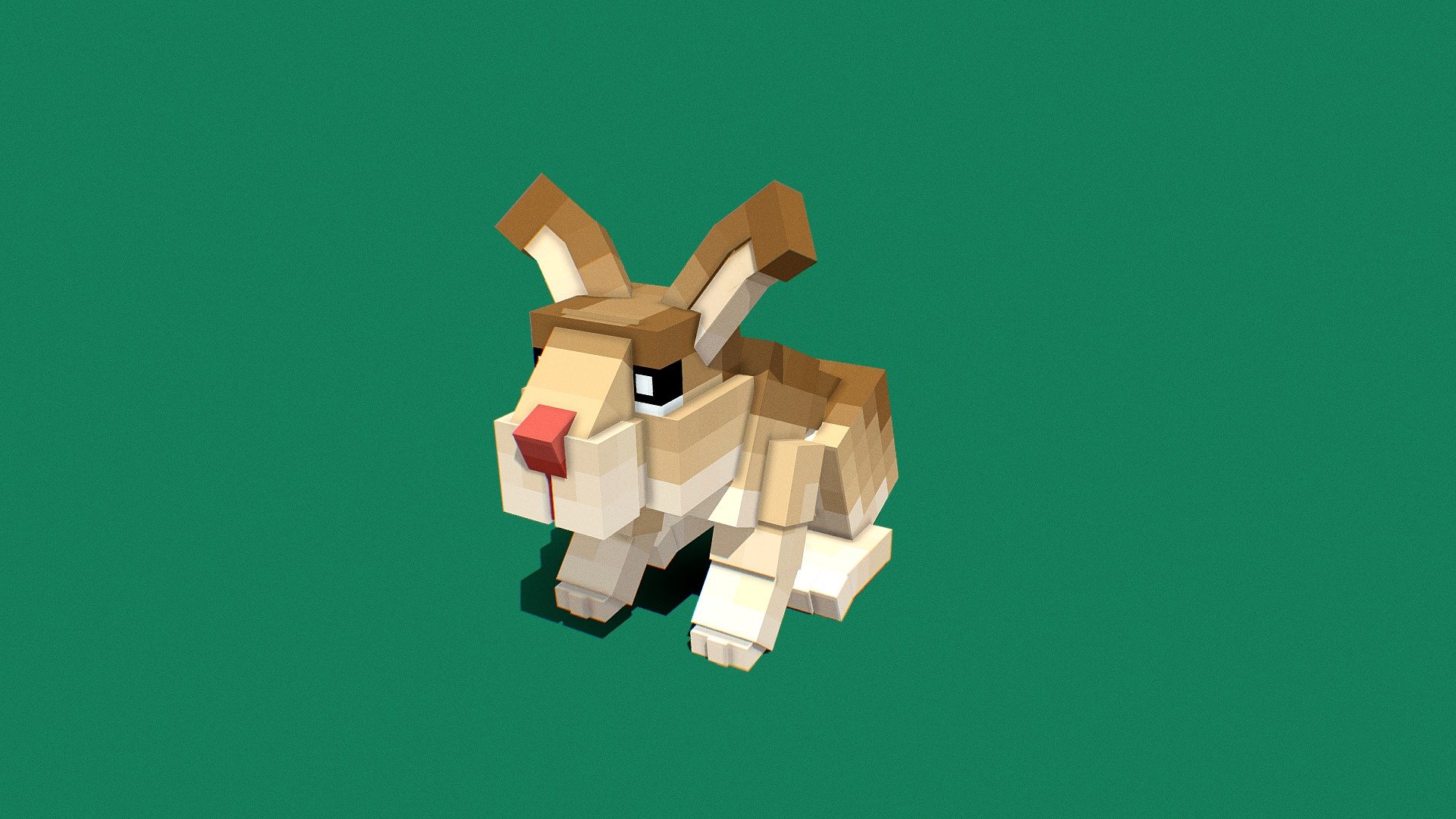 Blockbench - Rabbit - 3D model by MexBot.Arts [548164b] - Sketchfab