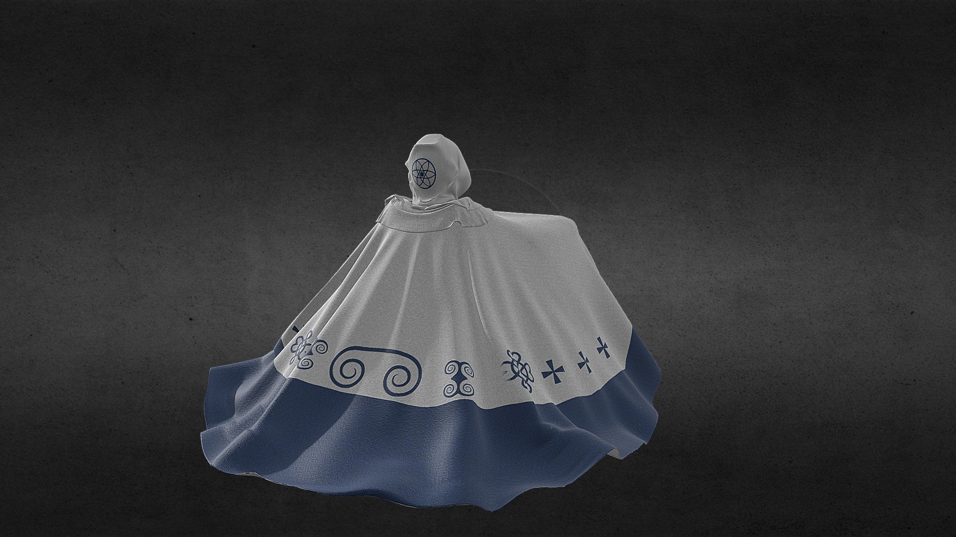 Wizard Robe and Hood - Download Free 3D model by k3ddesign [5482321 ...