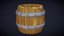 Stylized Hand-Painted Wooden Barrel - Download Free 3D model by ZAKAT ...