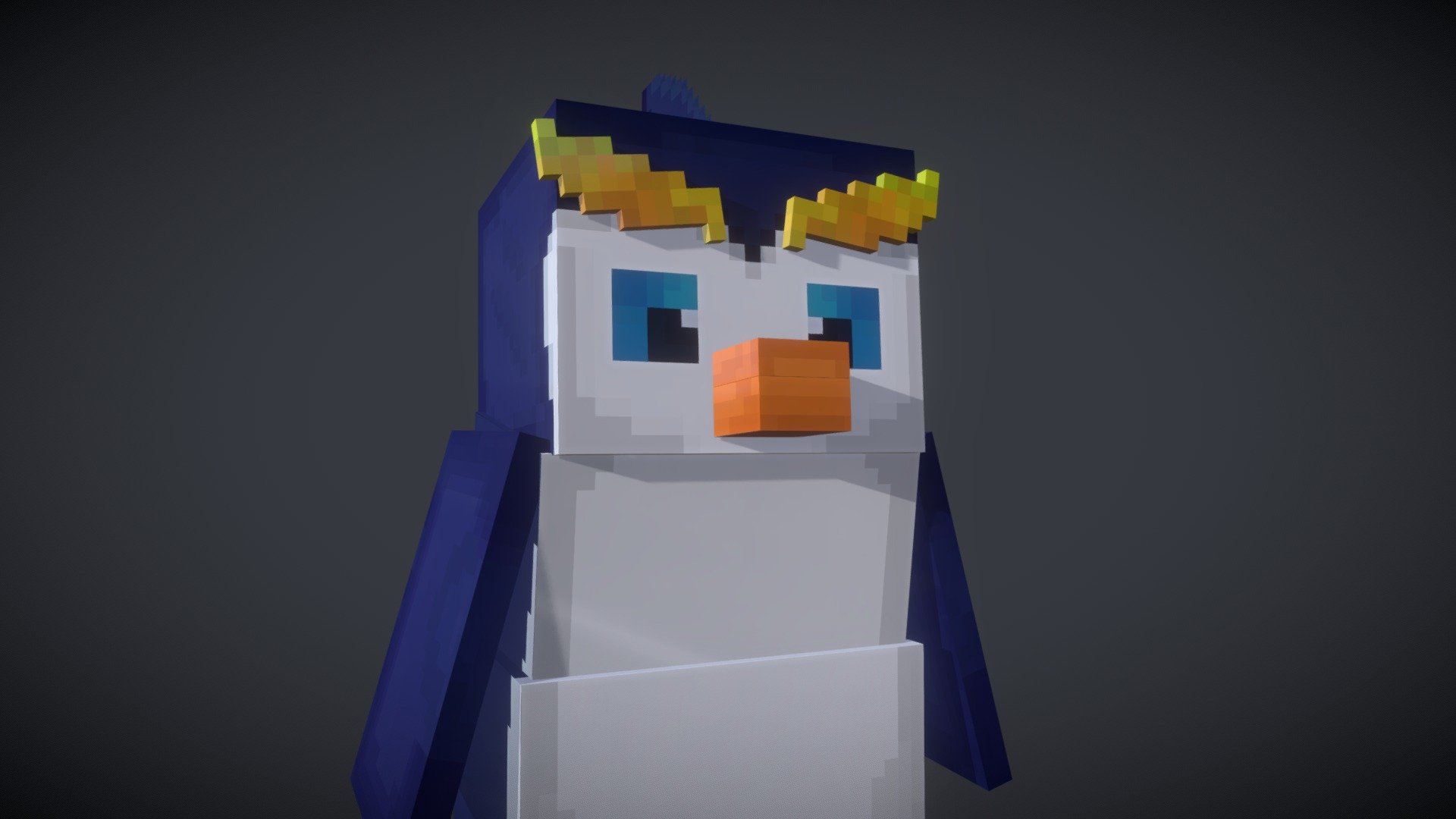 Penguin - 3D model by Banathe [5483854] - Sketchfab