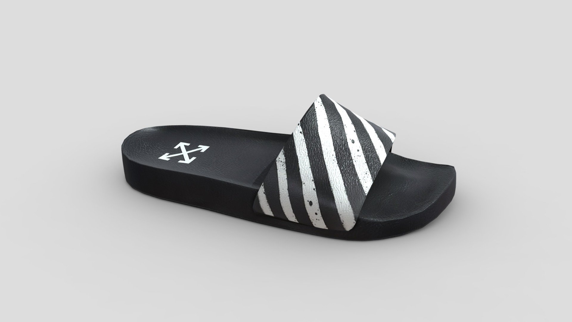 Slide Sandals Unisex - Buy Royalty Free 3D model by FizzyDesign ...