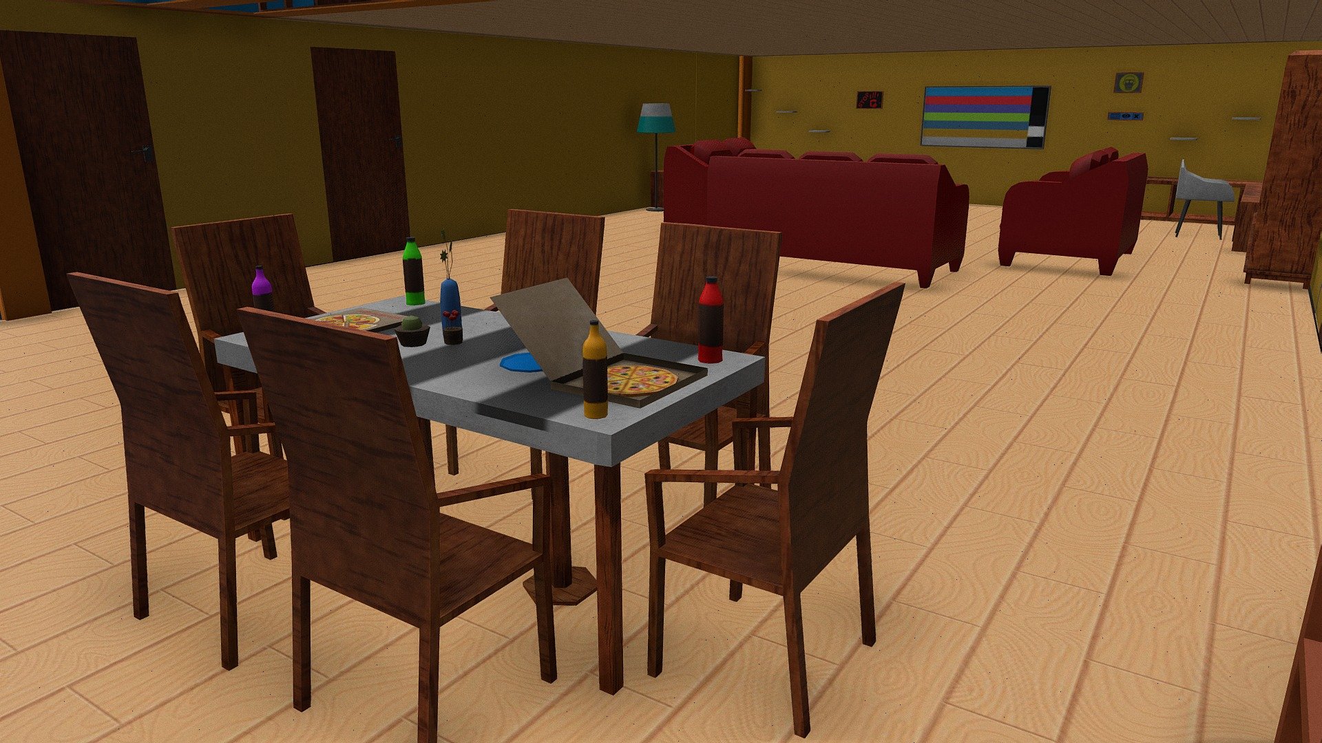 Cat Sim House - 3D model by Farhan_Mani (@farhanmani6) [54854f8 ...