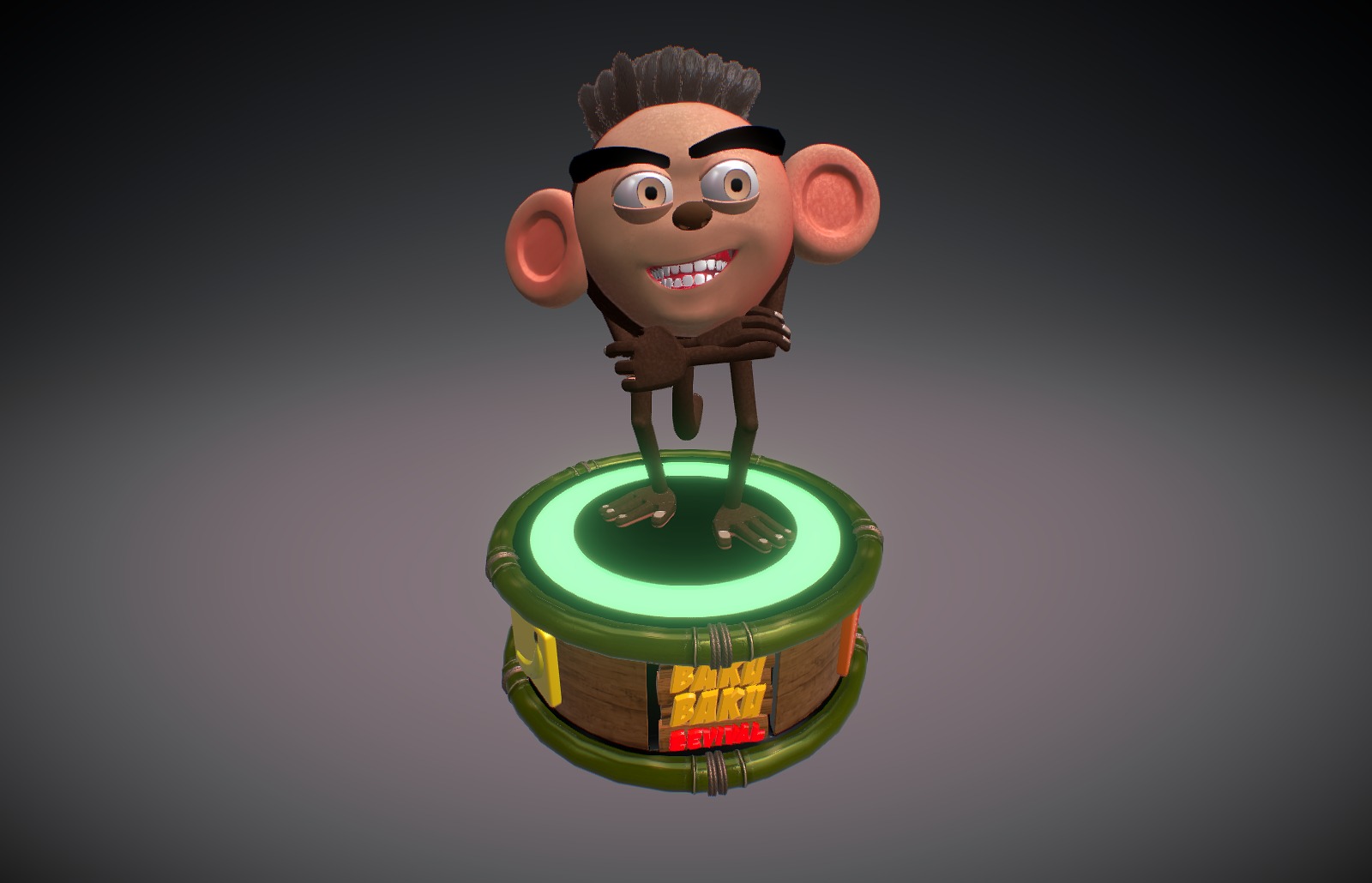 3d Print Hero Monkey - 3D model by bakubakurevival [5485caf] - Sketchfab
