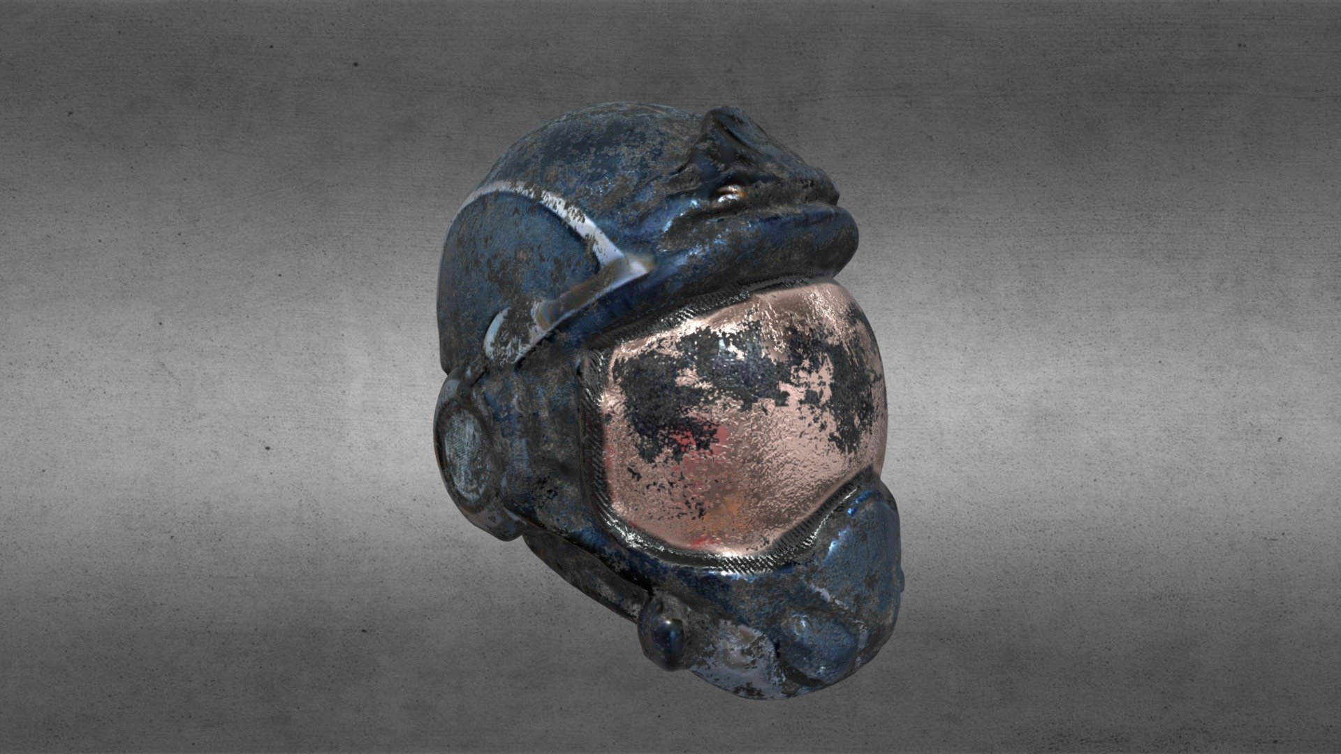 rusty helmet - Download Free 3D model by vicente betoret ferrero ...