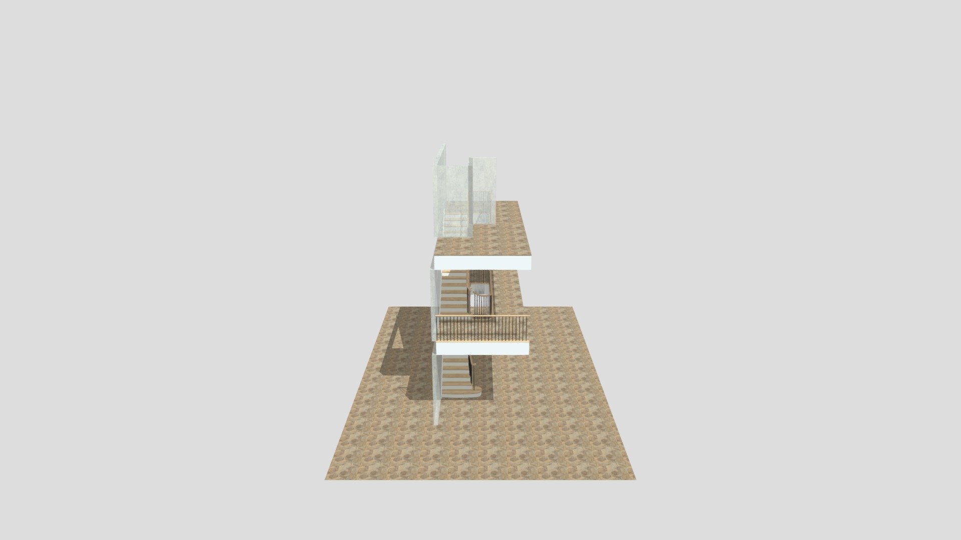 SP41KR - Download Free 3D model by Excel Stairs Ltd (@paul7732 ...
