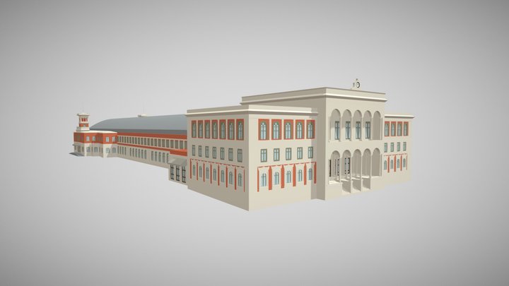 Railway-station 3D models - Sketchfab