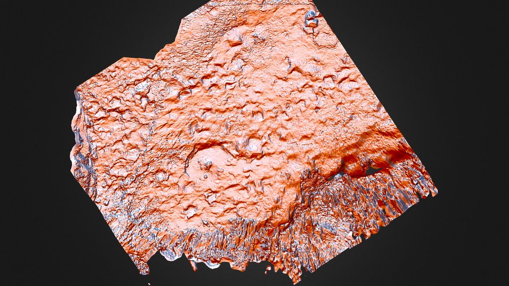 Drone Model of Cristo Rey Dinosaur Footprints - 3D model by vvmartinez ...