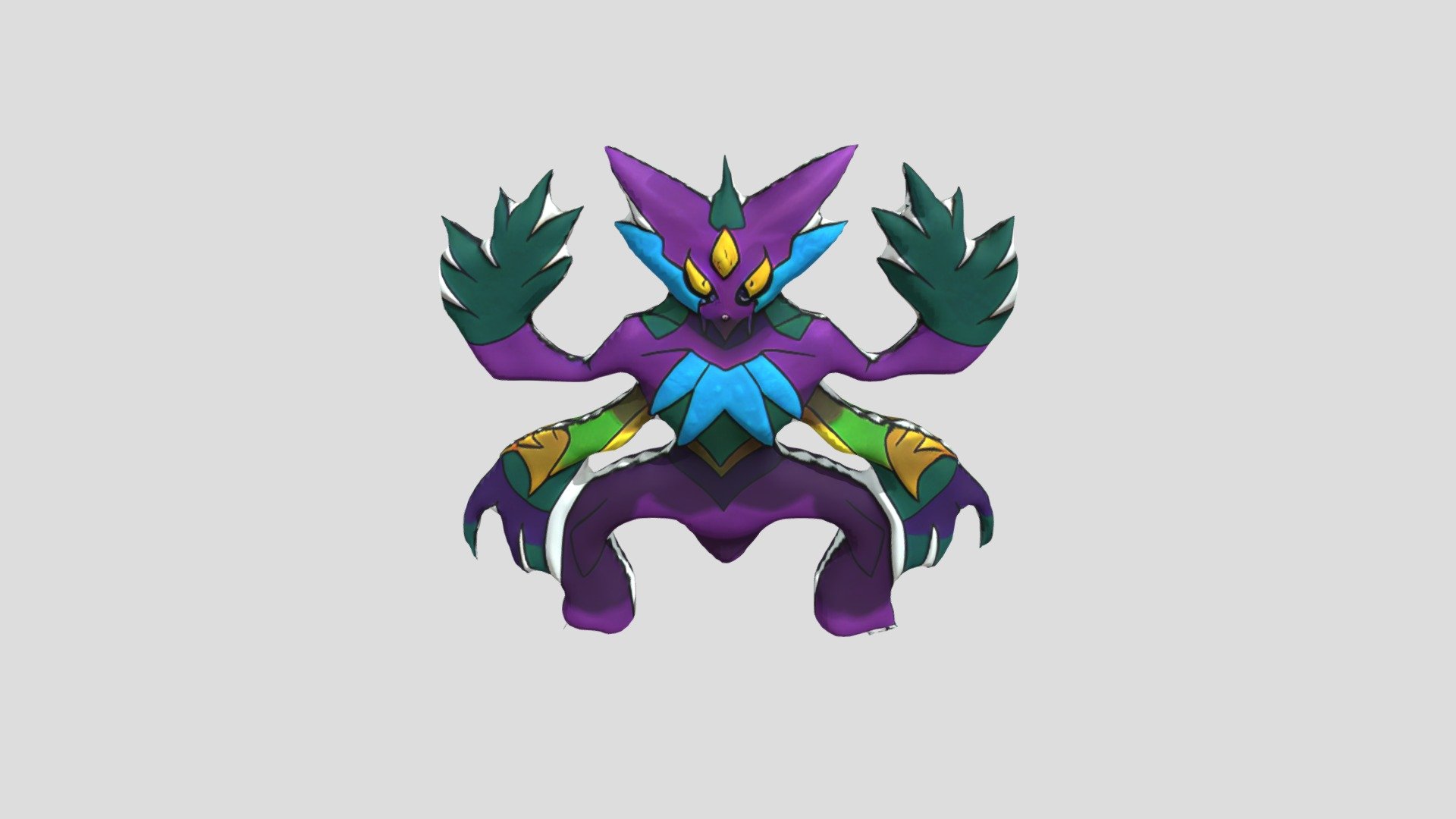Pokemon Goal 935 - Download Free 3D model by klrxyz [548a02a] - Sketchfab