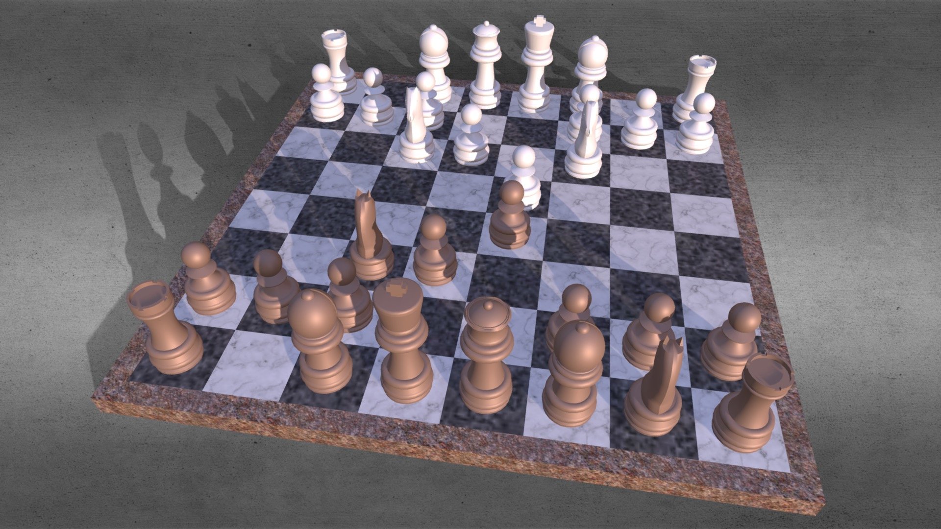 Echiquier - 3D model by VideosDronePassionPatrimoine [548a225] - Sketchfab