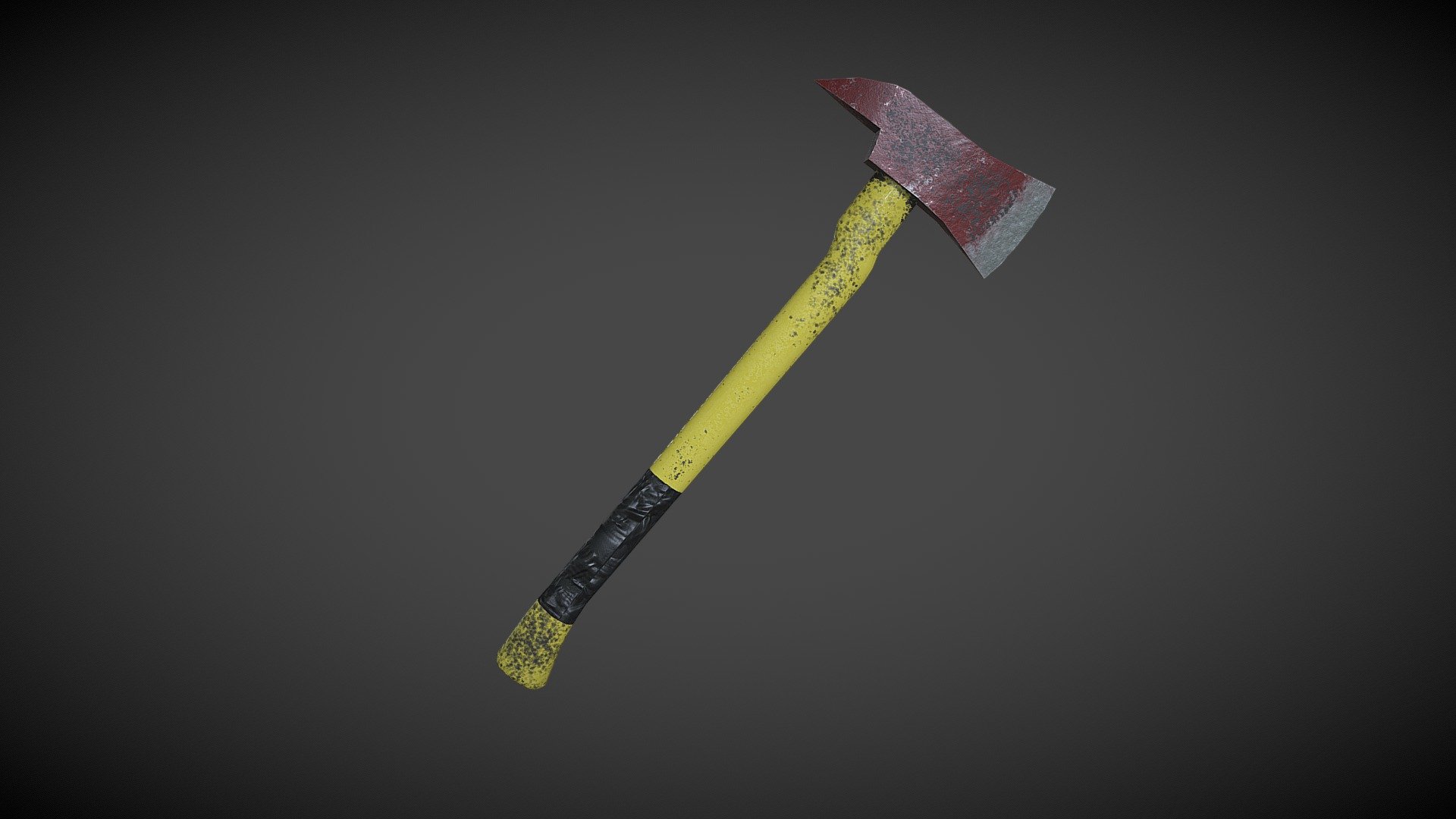 Fire Axe - 3D model by RickySkinder [548b443] - Sketchfab