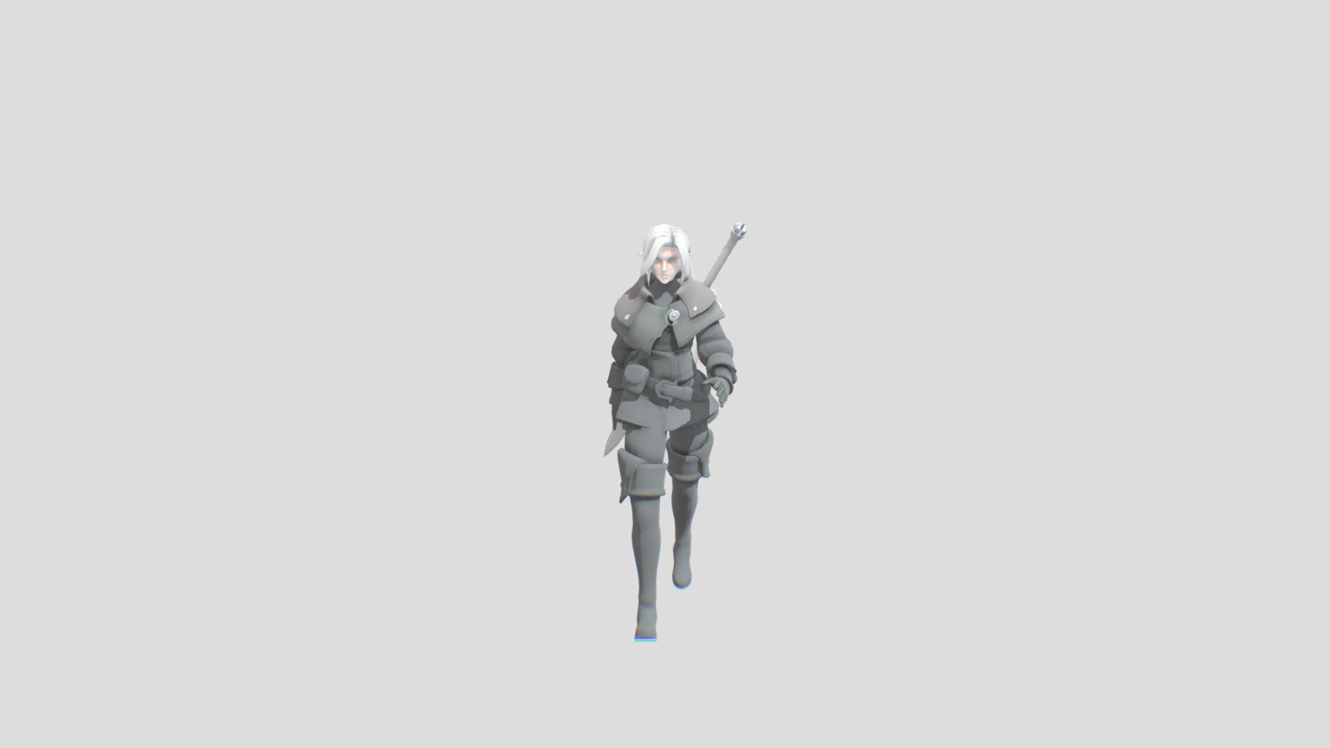 Cooper Walk Cycle - 3D model by THESTIG03 [548be95] - Sketchfab
