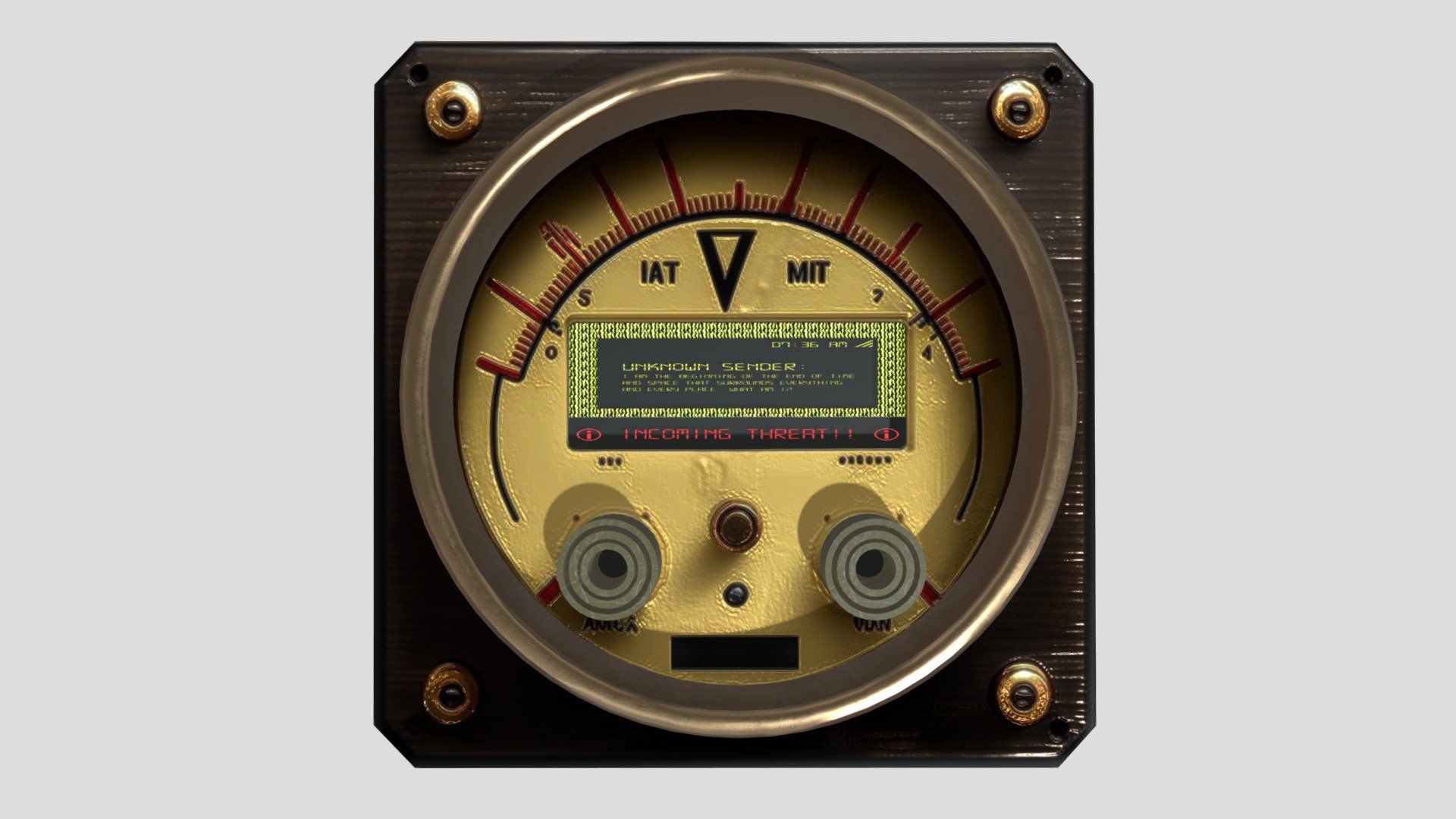 DIGITAL METER 002 - Download Free 3D model by RadioactiveAG [548ca4d ...