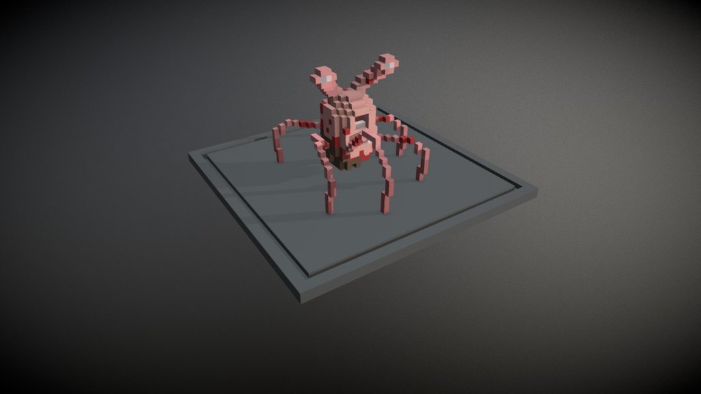 Blocktober2017 16 The Thing - 3D model by Mike.Nicholson [548d1ae ...