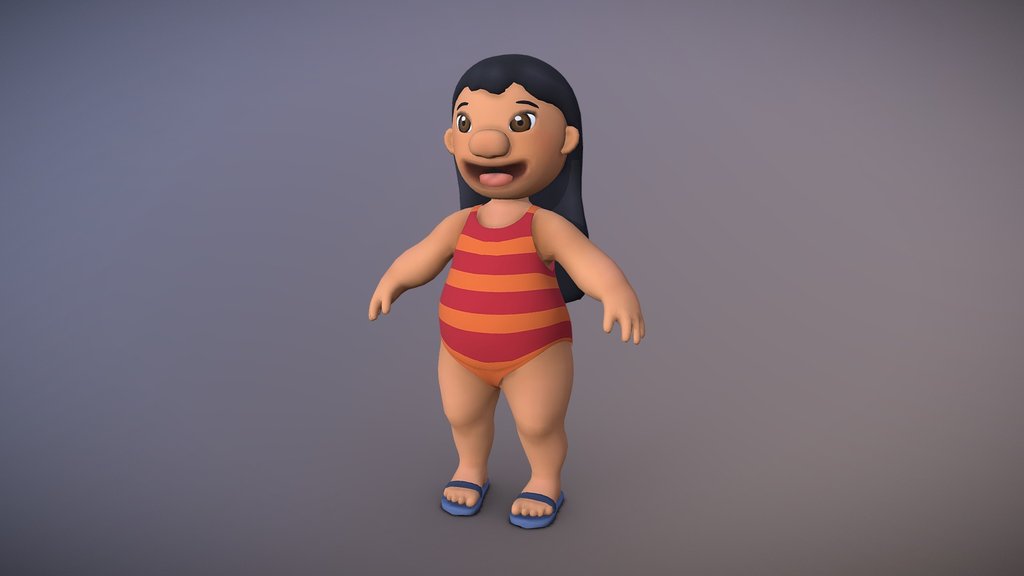Lilo - A 3D model collection by Cora1960 - Sketchfab
