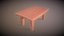 Stylized wooden table - Download Free 3D model by Ritsumei [548fc7c ...