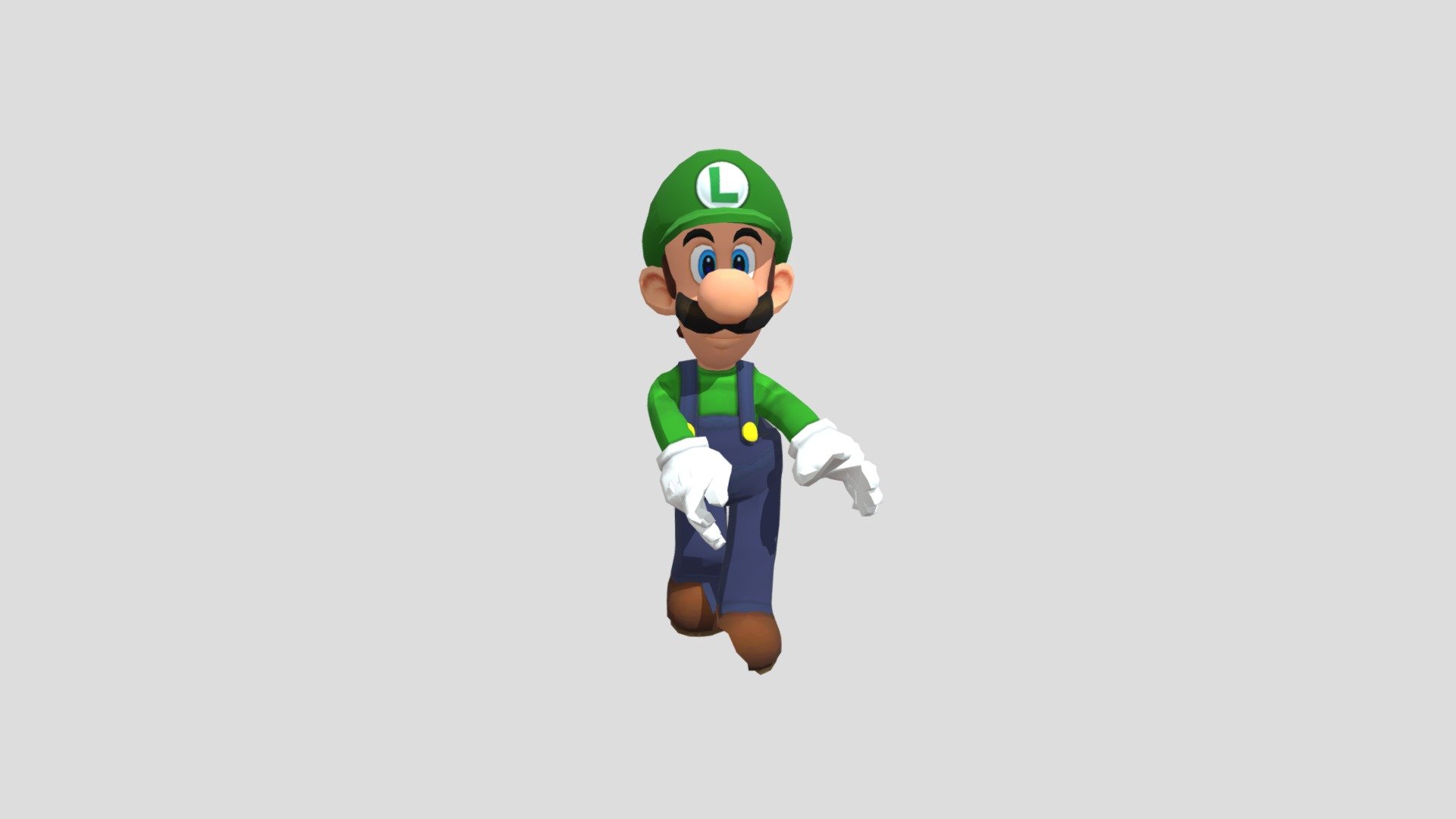 Luigi Salsa Dancing from Super Mario - Download Free 3D model by 3D by ...