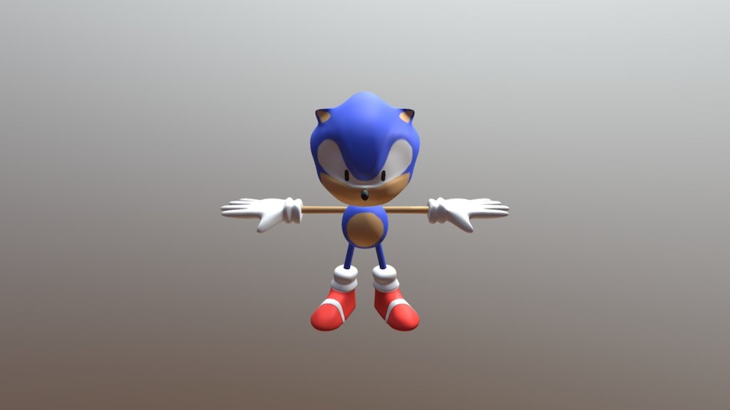 Sonic Sculpt - 3D model by hypnocube [549460d] - Sketchfab