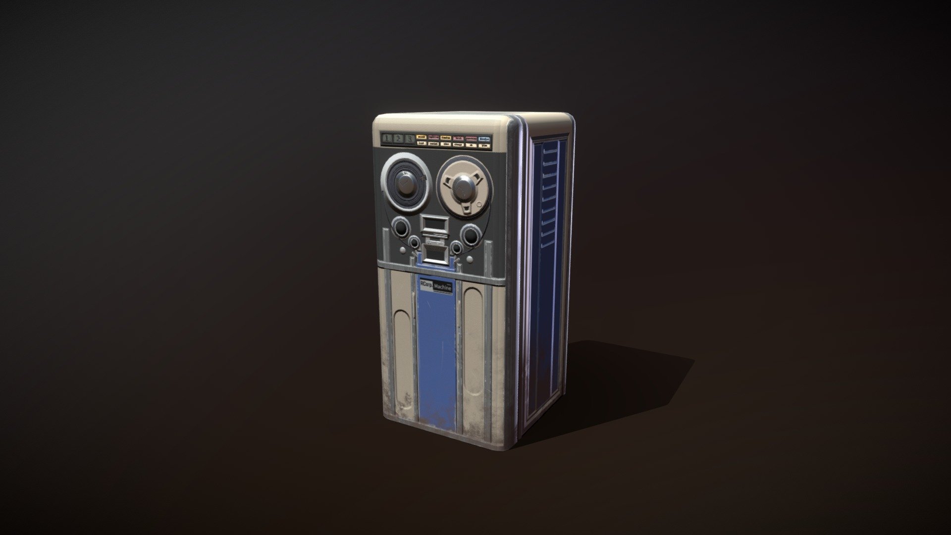 Rust Workshop: Mainframe Fridge - 3D model by Coolchouzhao [5494cb4 ...