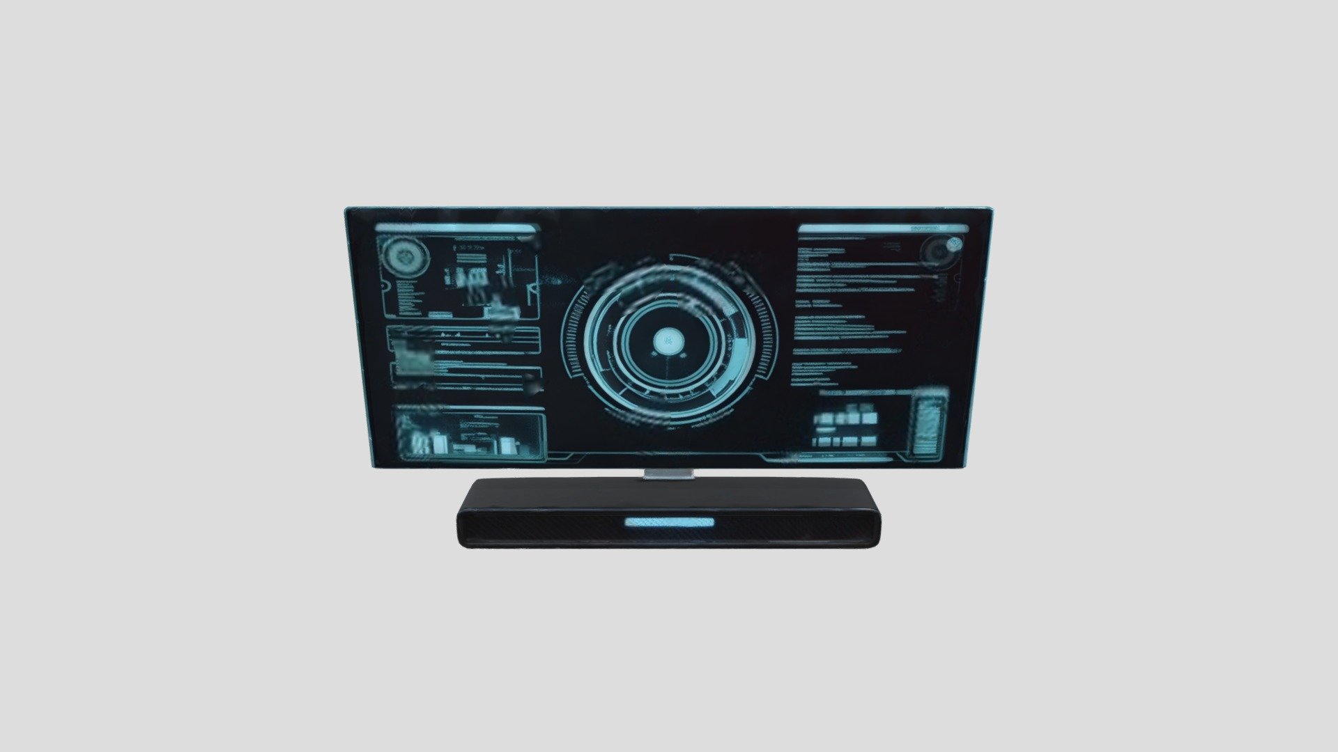 Holographic Command Console - 3D model by james.nan [5494d9e] - Sketchfab