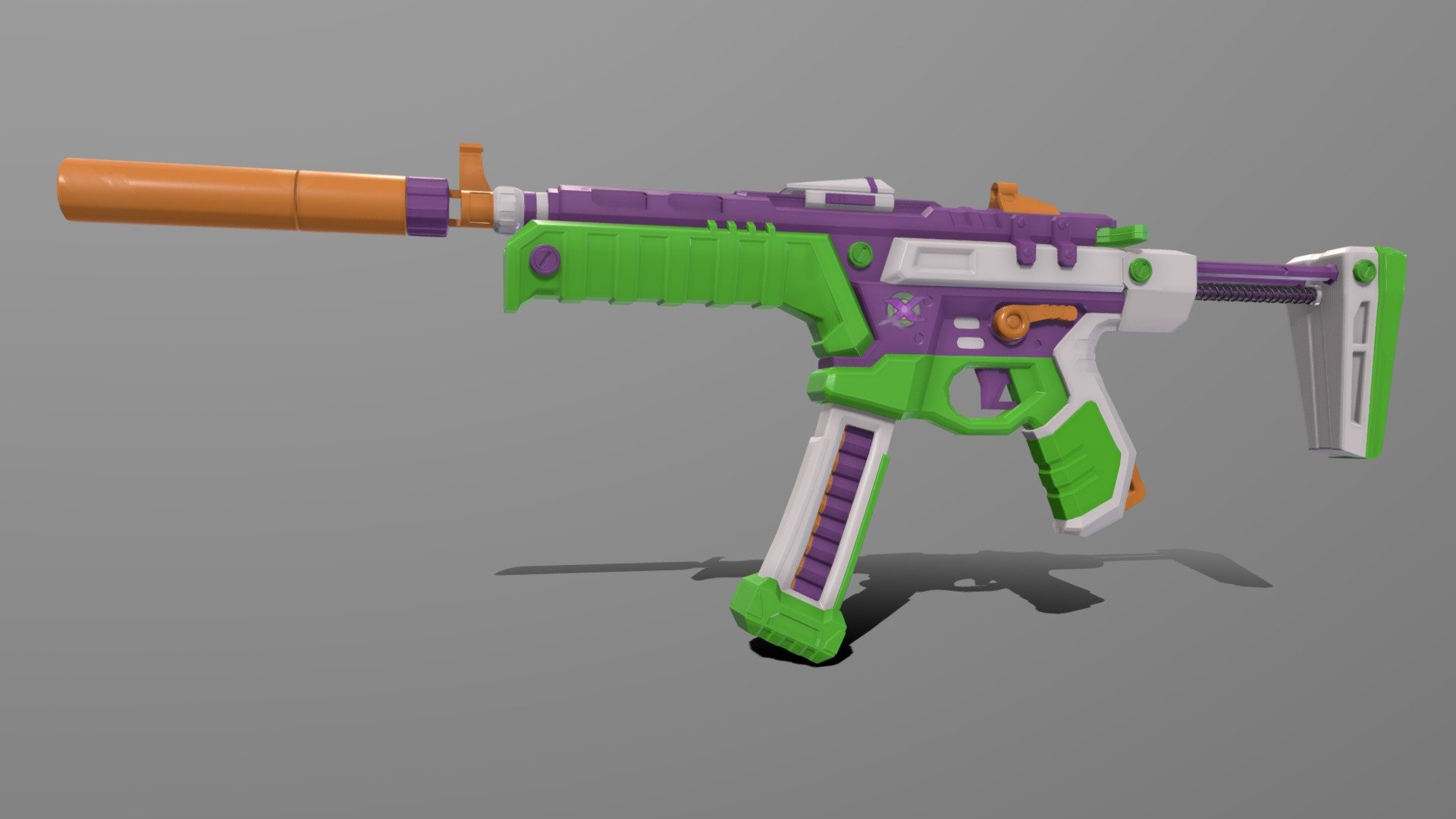 Valorant Spectre BlastX - 3D model by helengnlz [54966b0] - Sketchfab