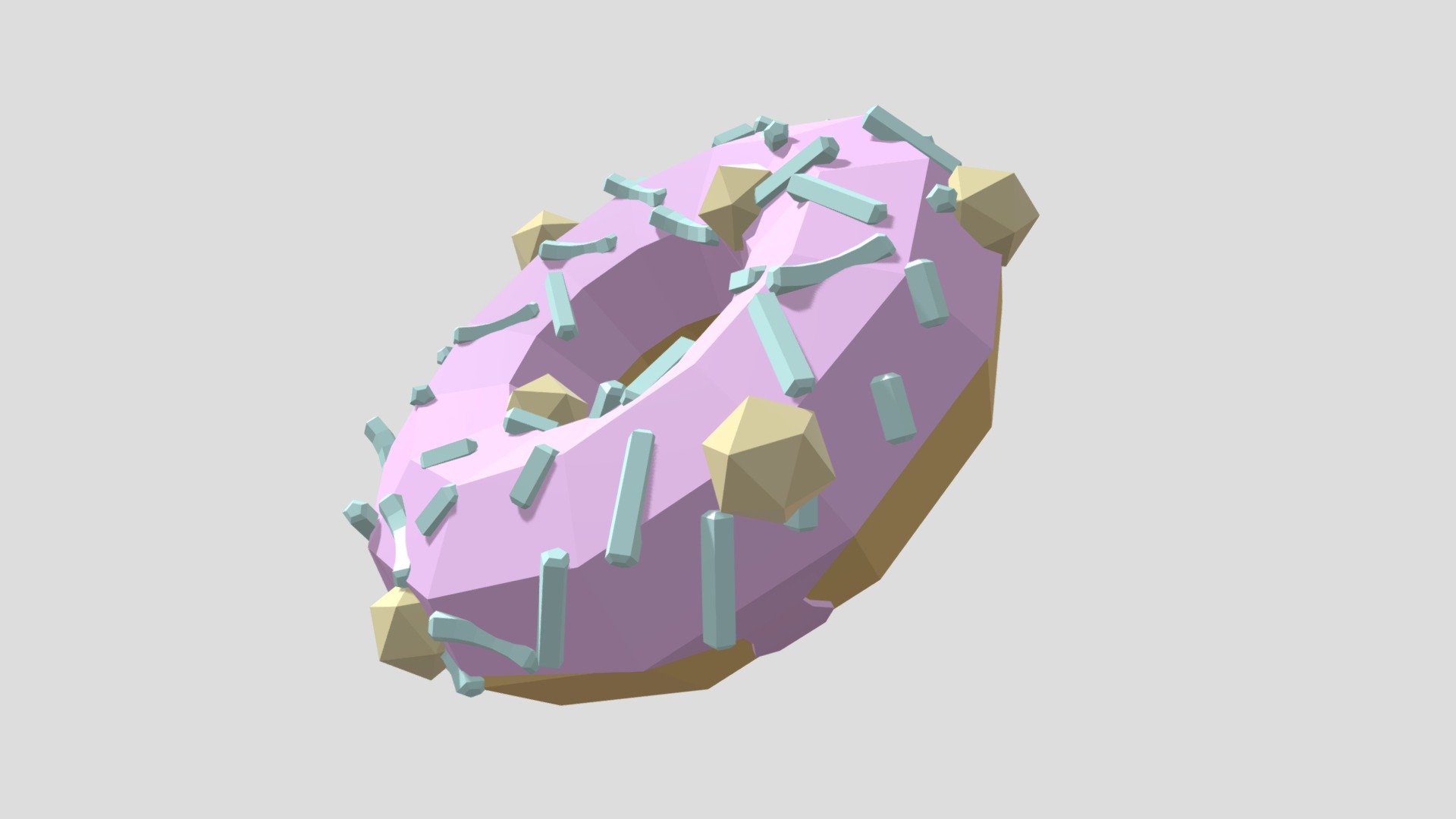 Pixel Donut - Download Free 3D model by VVafel (@WafelPL) [5496eca ...