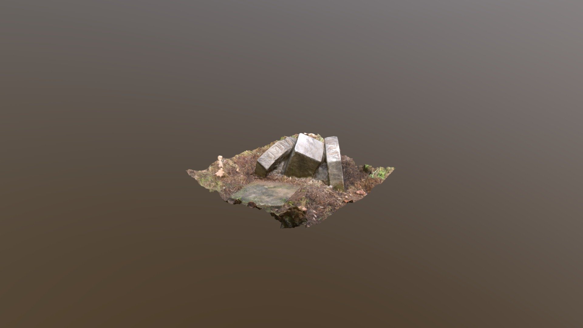 Gravesite of Elwyn, Kate and Andrew Weatherwax - Download Free 3D model ...