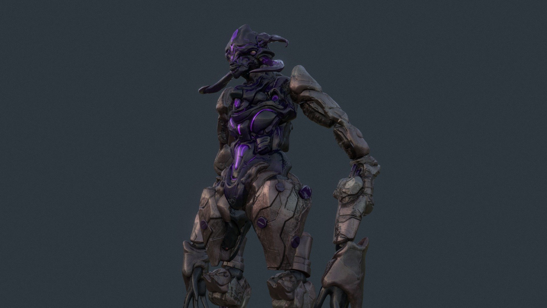 Alien Texture Test - 3D model by steveteeps [54998c6] - Sketchfab