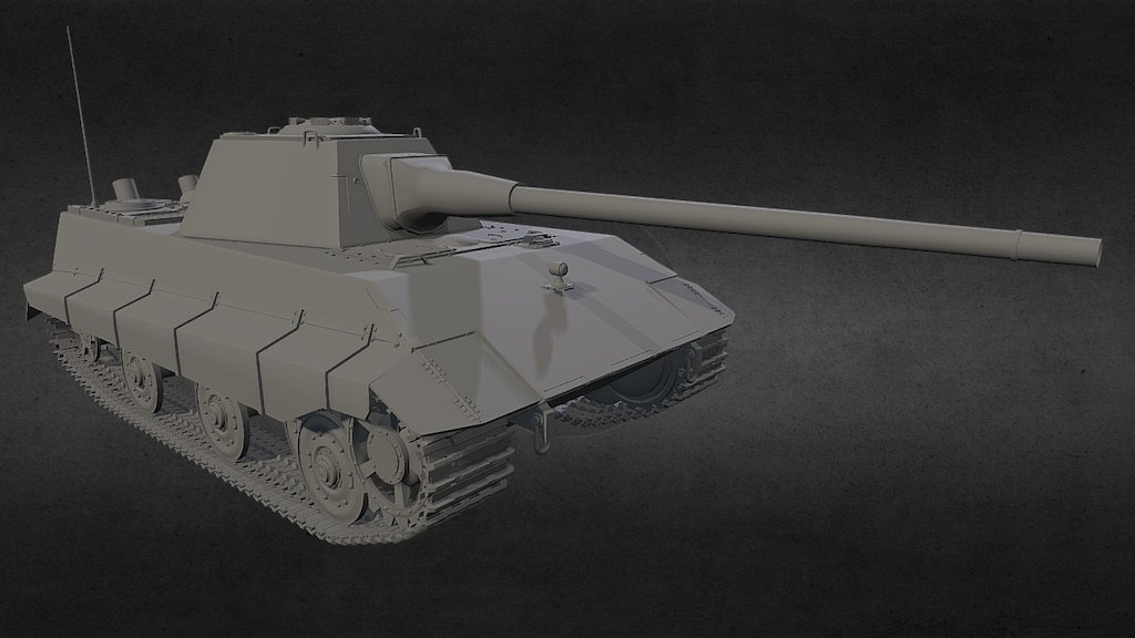 E-50 Standardpanzer - Download Free 3D model by MPonceE [549a47d] - Sketchfab