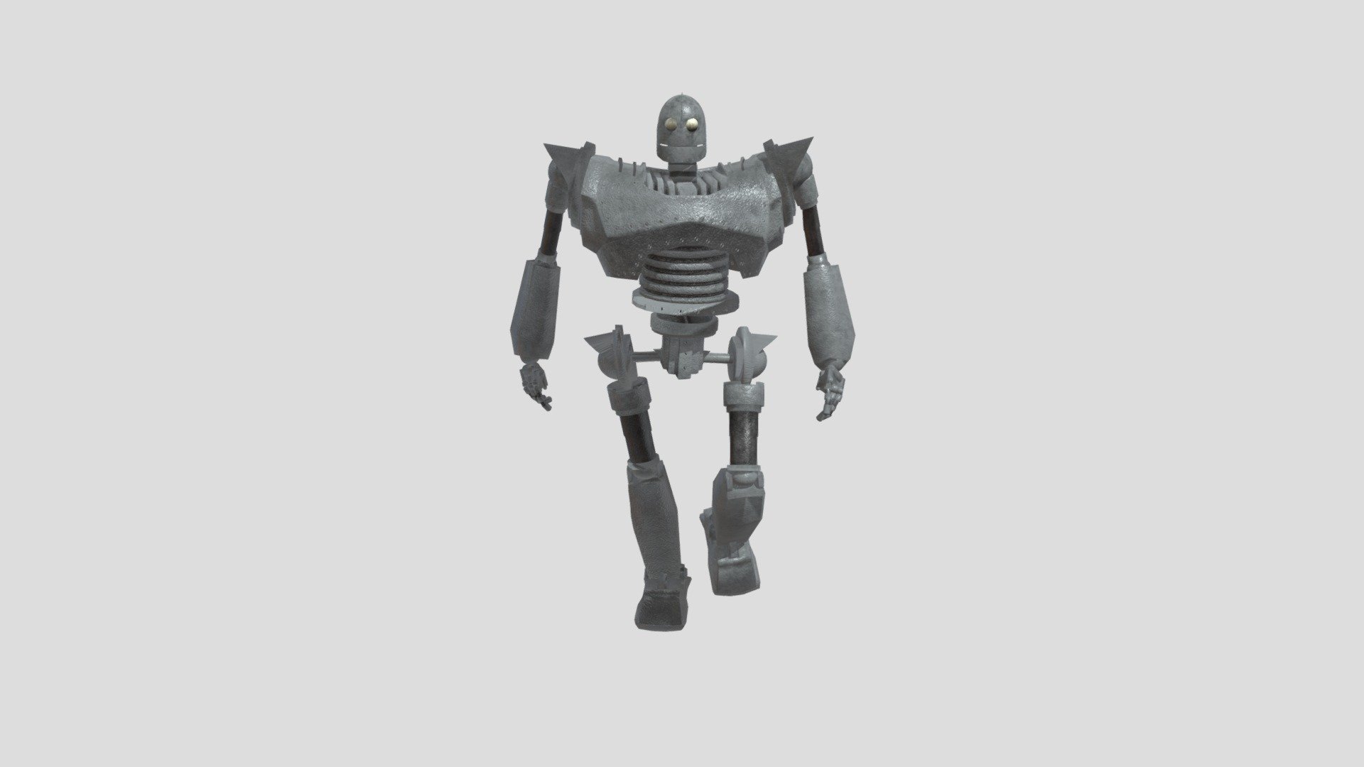 Iron Giant Walk - 3D model by S10242972 [549ad38] - Sketchfab