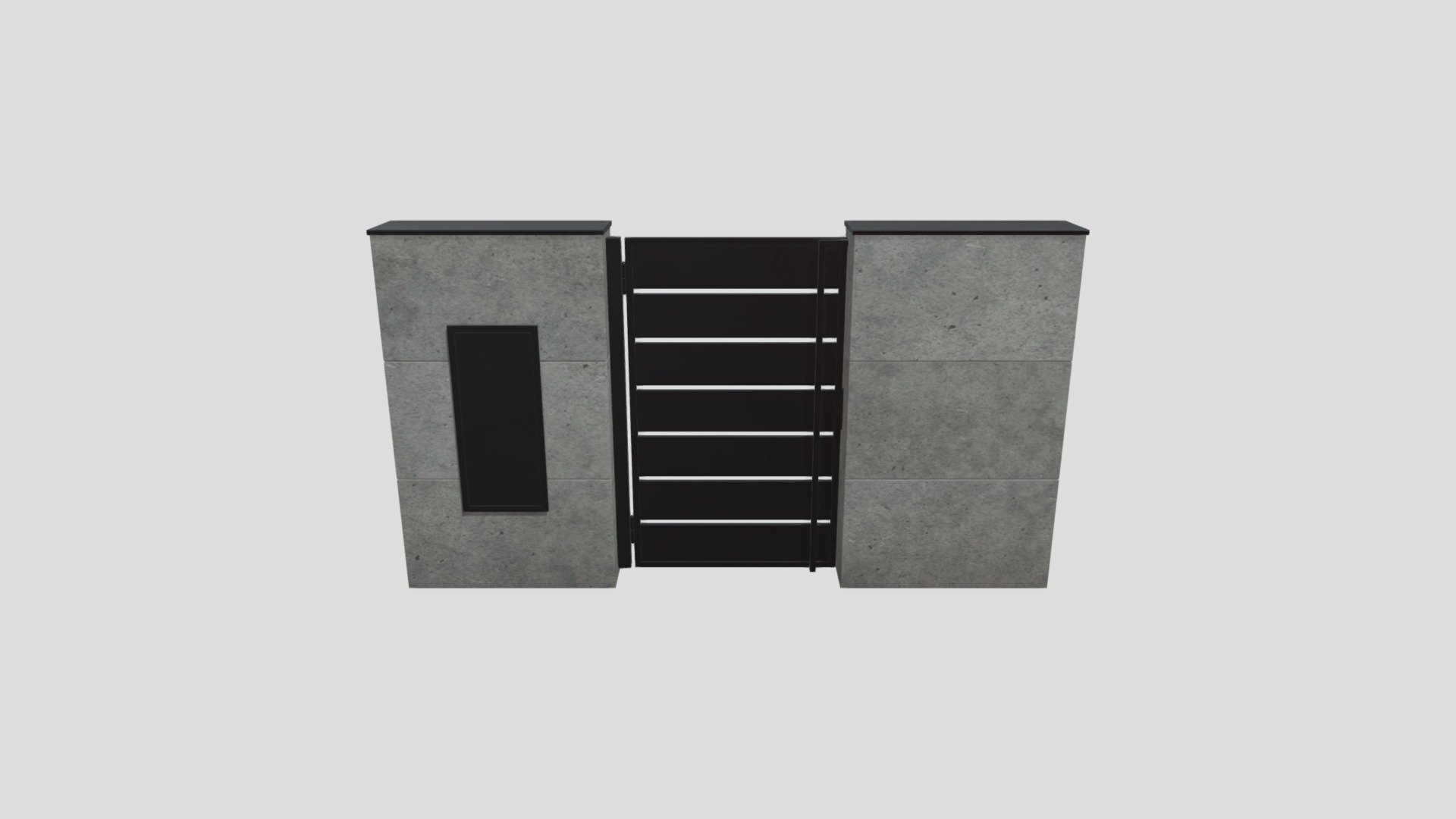 gate 3 AM243 Archmodel - Buy Royalty Free 3D model by Evermotion ...