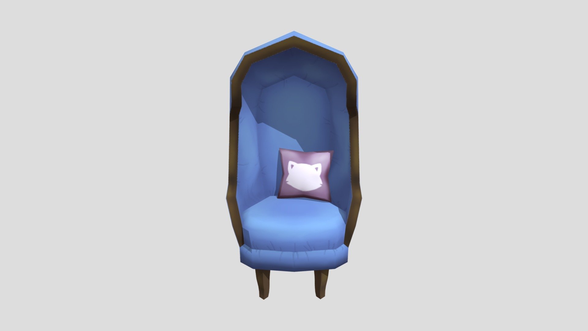 Fancy Chair - Download Free 3D model by Mellodona [549c3d9] - Sketchfab
