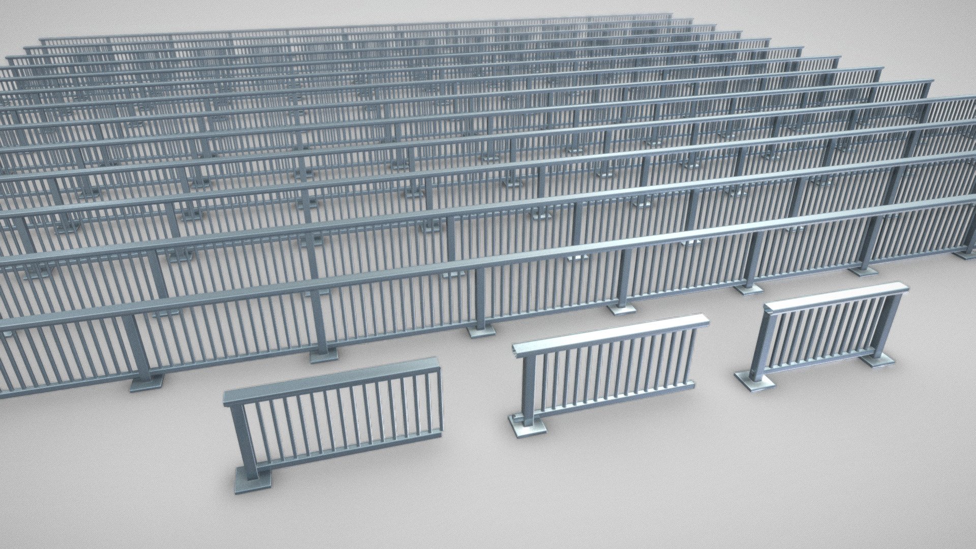 Bridge Railing [2] |=|=|=|=|=|=|=|=|=|=|=|=|=|=| - Buy Royalty Free 3D ...