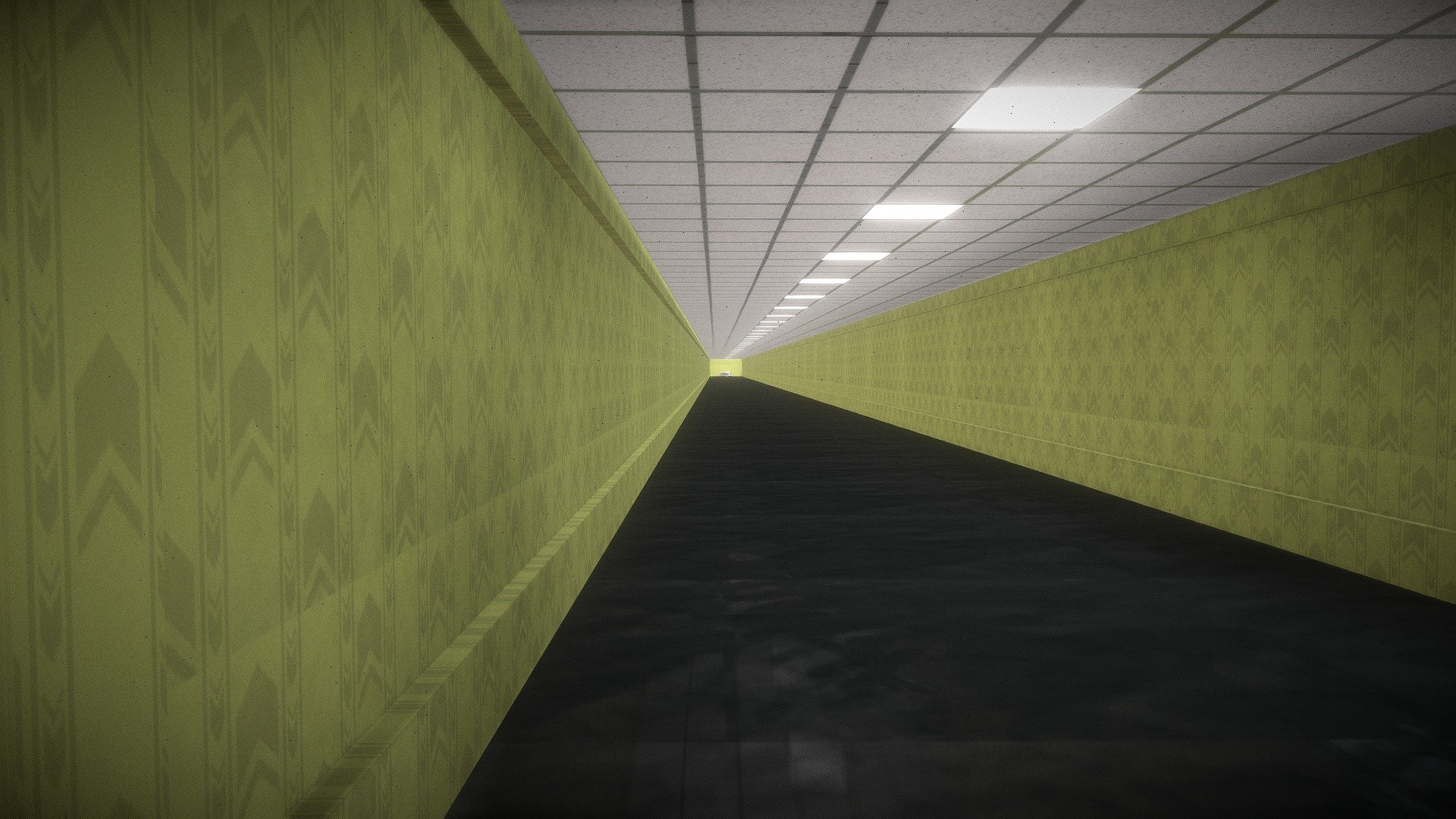 Level 0.01 Backrooms Demo, Open With Blender - Download Free 3D model ...