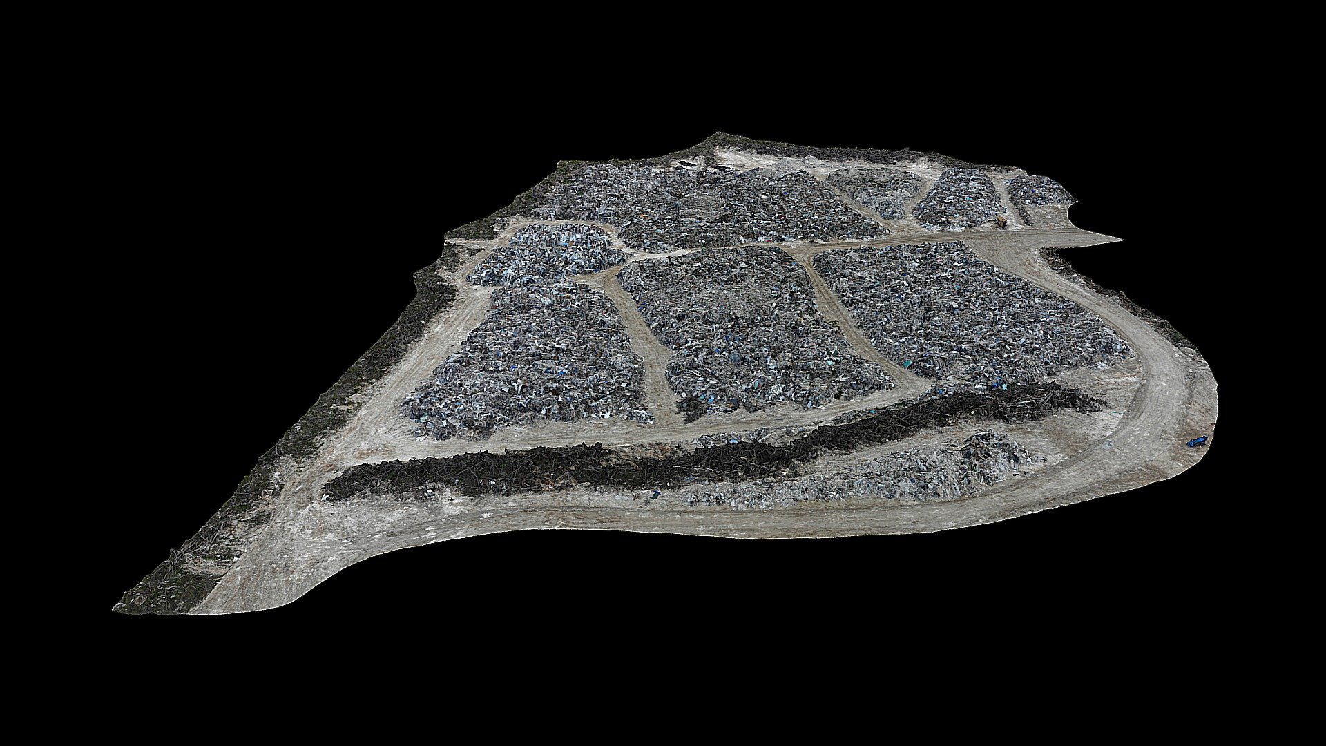 Spring City Landfill_simplified_3d_mesh - 3D model by Flyytec ...