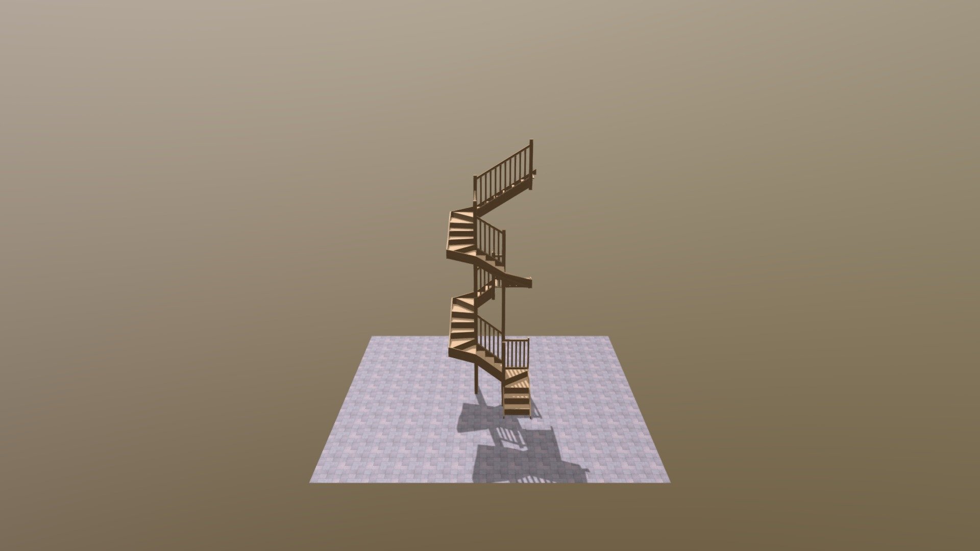 Staircase 1 - 3D model by StairBox [54a096c] - Sketchfab