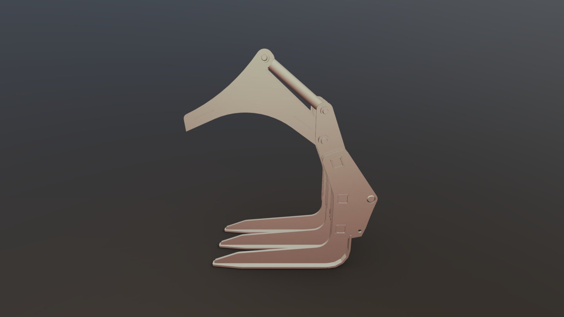 Manitou log grapple - 3D model by Serhii Ohnystyi (@ohnystyi.business ...