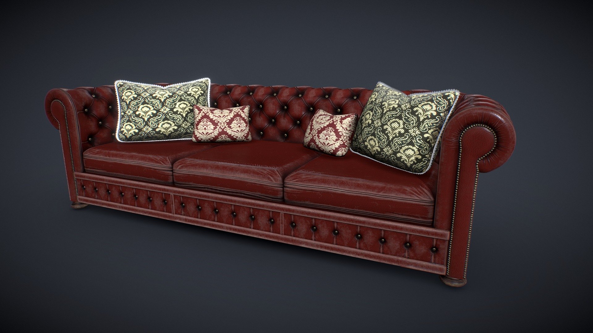 Large_Leather_Sofa - Buy Royalty Free 3D model by Elkandar [54a0d76 ...