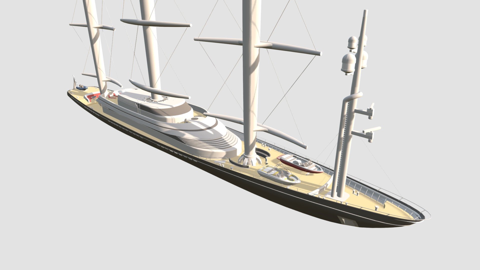 sailing ship - Buy Royalty Free 3D model by Evermotion [54a124d ...
