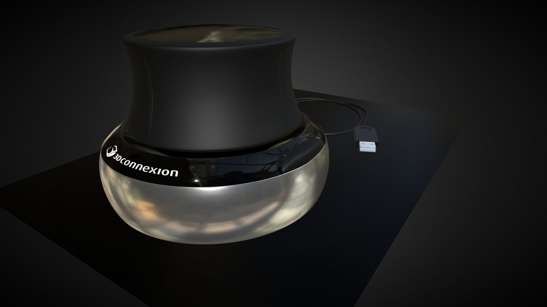 3d Connexion manipulator - 3D model by Wolakko [54a2fdf] - Sketchfab
