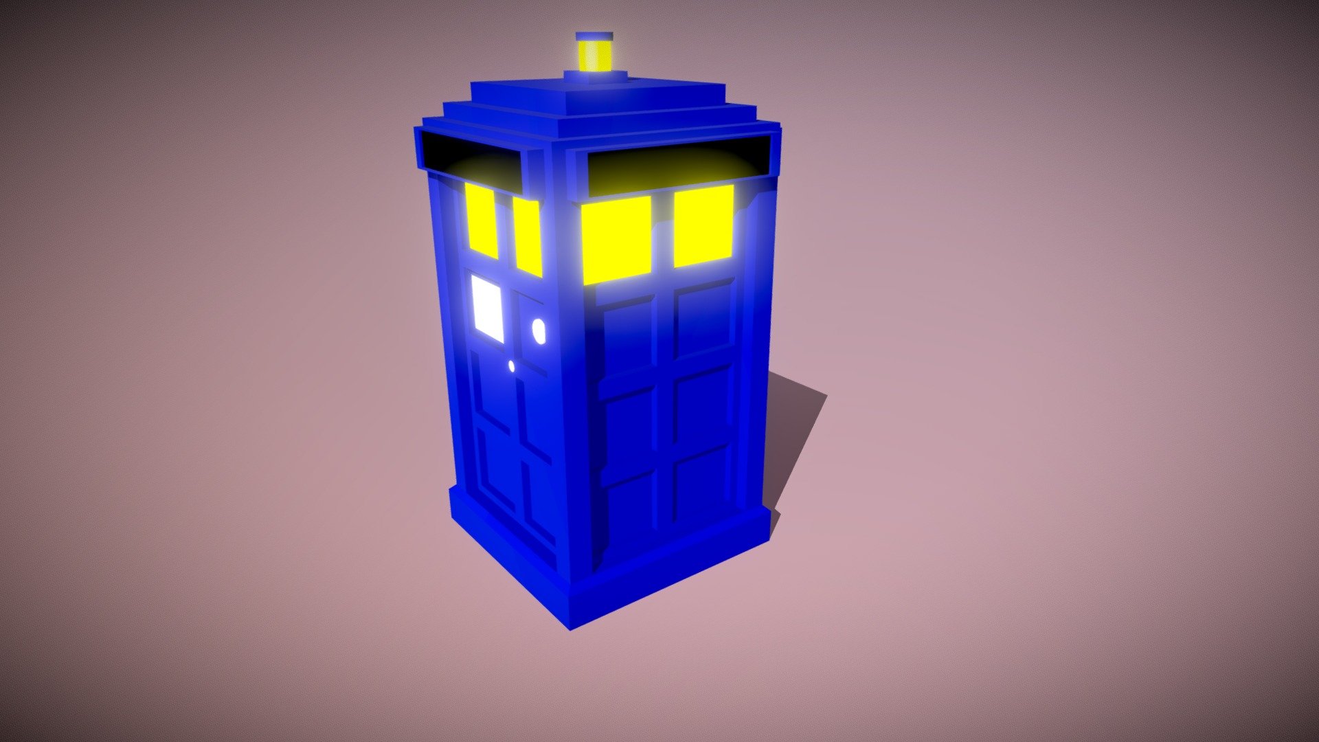 Doctor Who | Tardis - 3D model by arlo (@arlo1) [54a372d] - Sketchfab