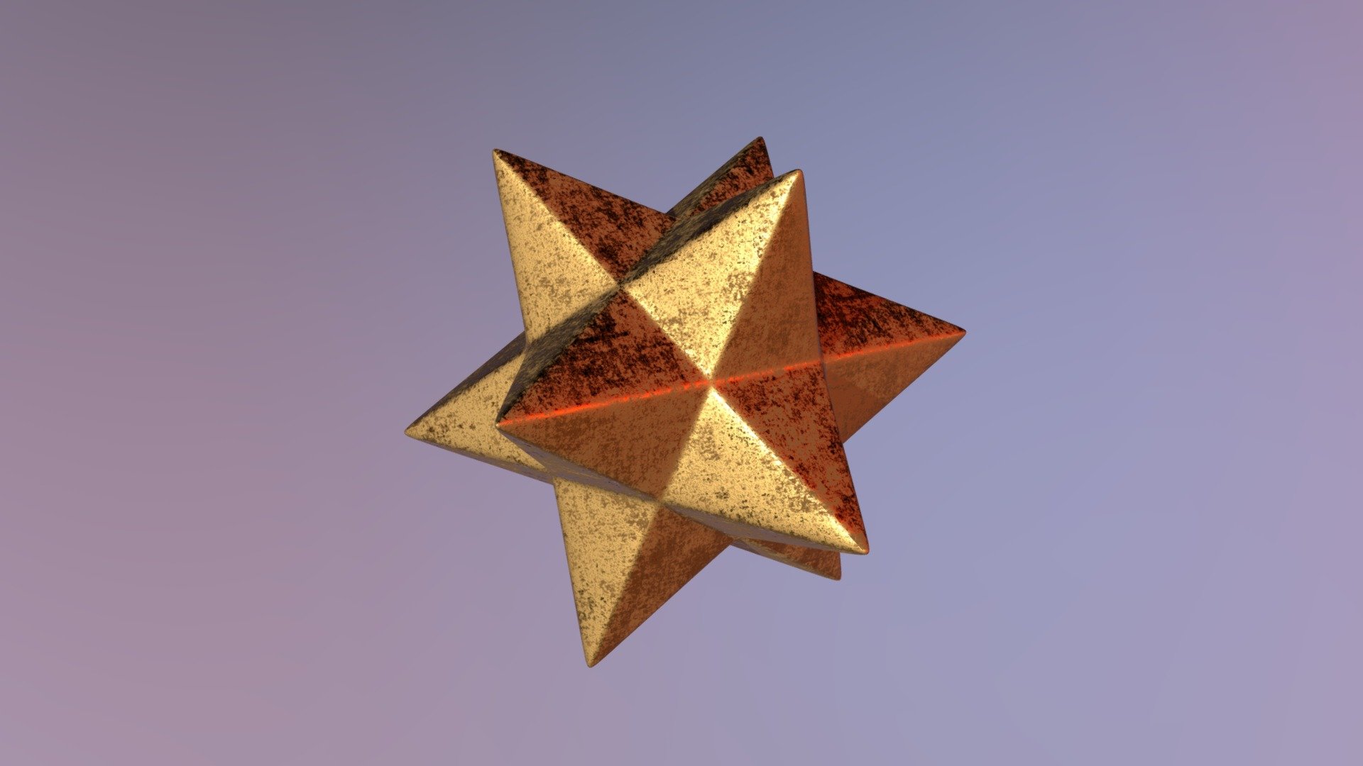 Brilliant Metallic Star - 3D model by dangdoan [54a517c] - Sketchfab