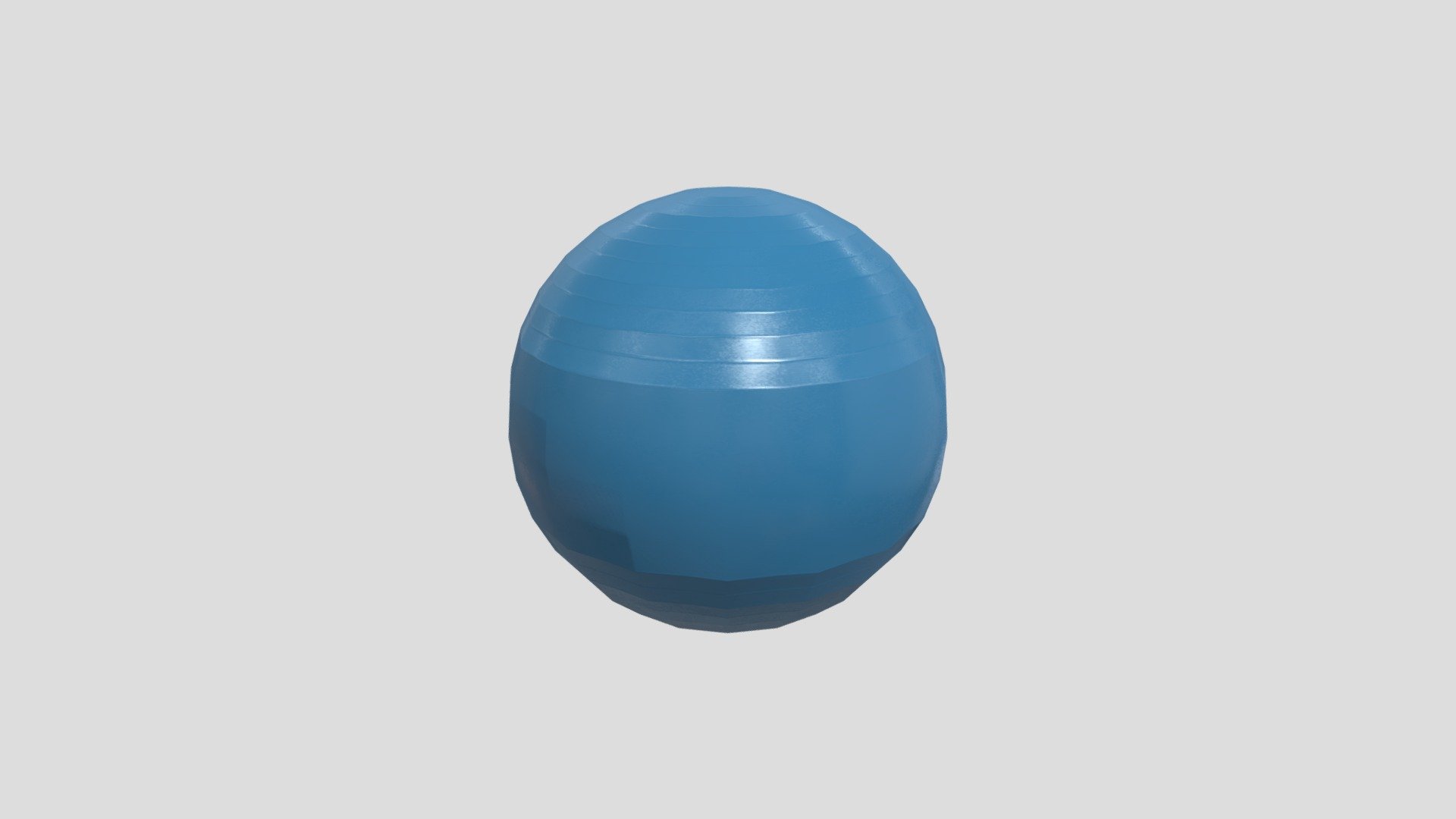 Low Poly Fitness Ball - Download Free 3D model by Mia (@mia.vepsalainen ...