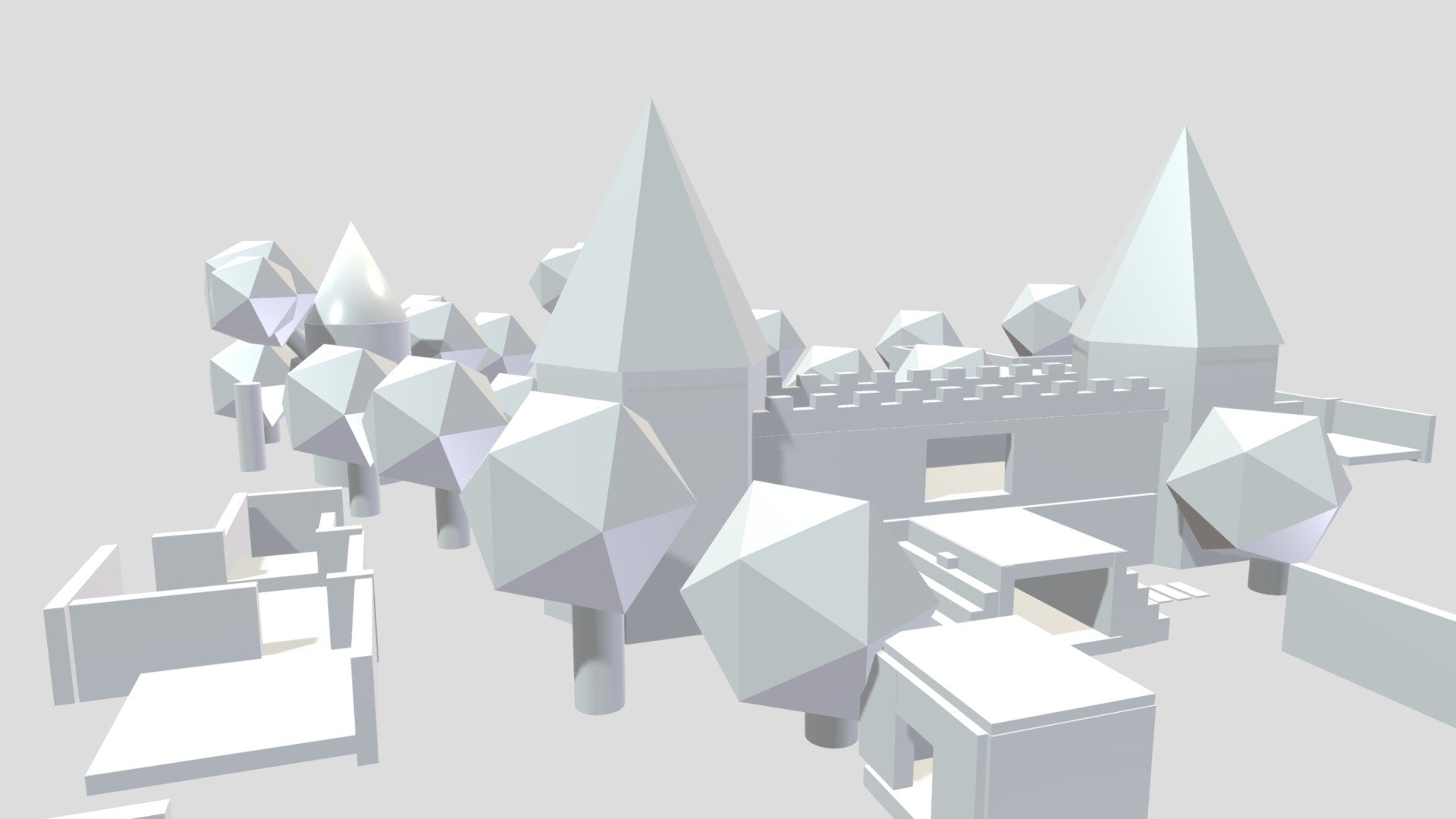 3D Level Blocking - 3D model by nuradhilla [54a5e84] - Sketchfab